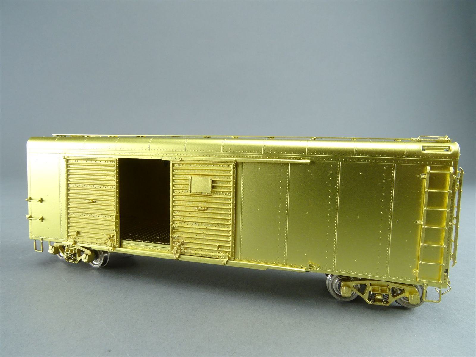 HO Brass Model - W&R 40' Round Roof Automobile Boxcar PRR DT&I N&W NP ...