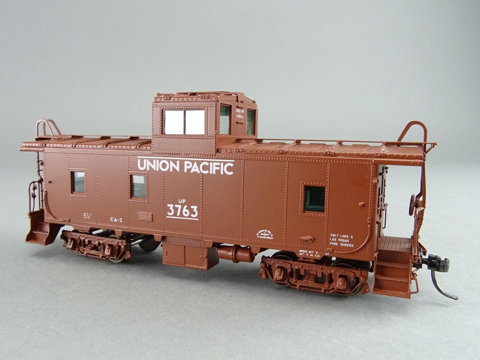 HO Brass Model - OMI 3970.1 UP Union Pacific CA-3 Caboose #3763 - F/P ...