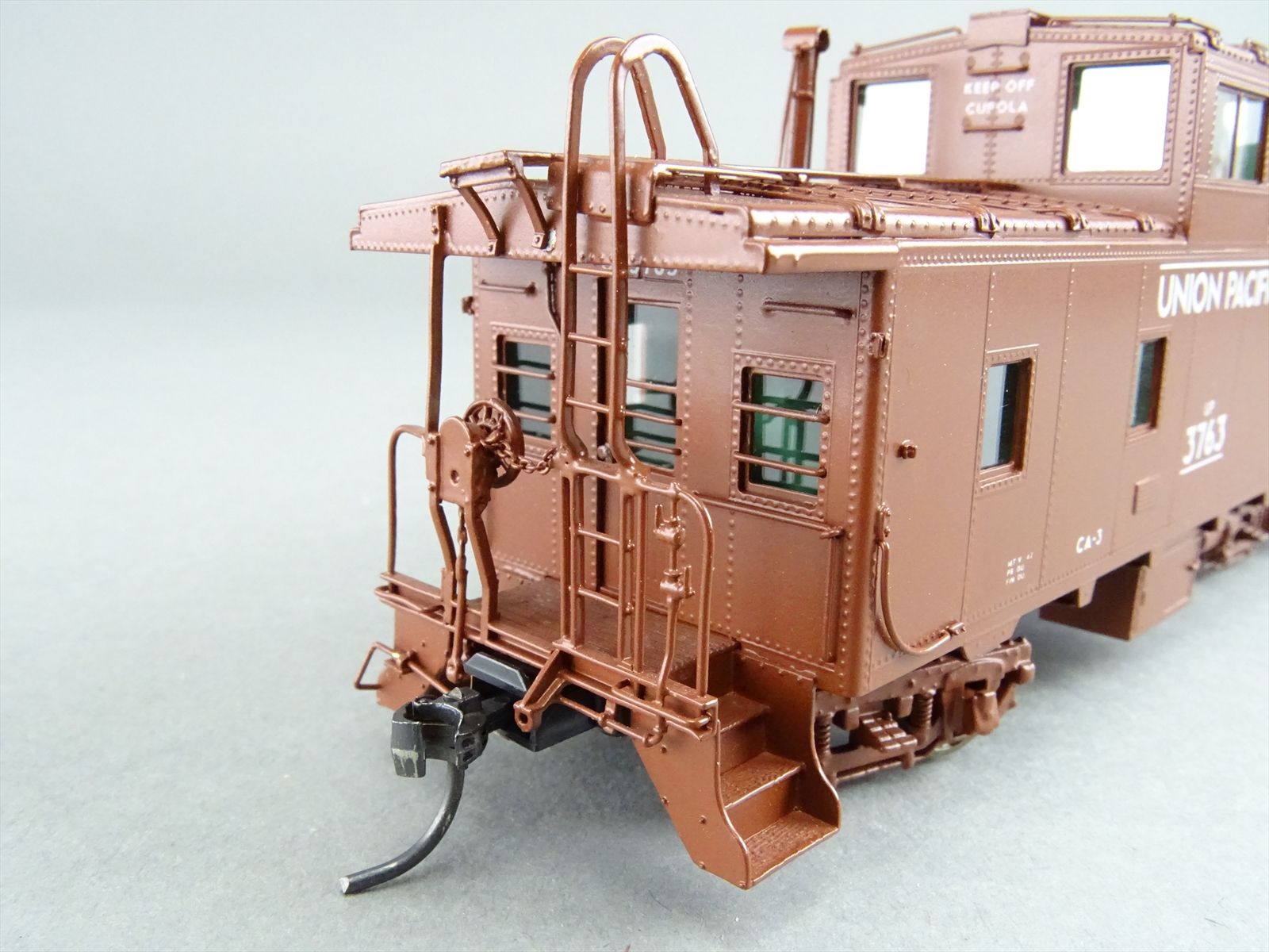 HO Brass Model - OMI 3970.1 UP Union Pacific CA-3 Caboose #3763 - F/P ...