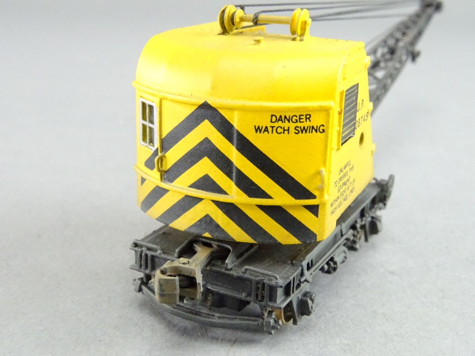 HO Brass Model - OMI 1316 UP Union Pacific Burro Crane Model 40 w/ Tool ...