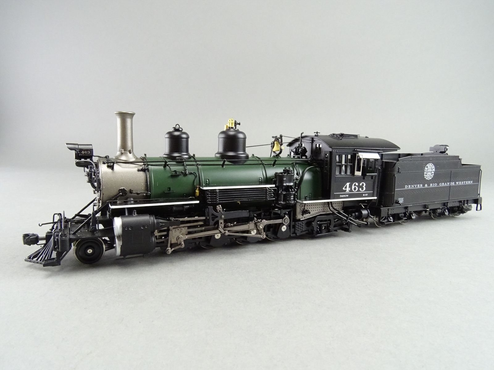 Sn3 Scale Brass Model Train - PBL D&RGW Rio Grande K-27 2-8-2 #463 ...