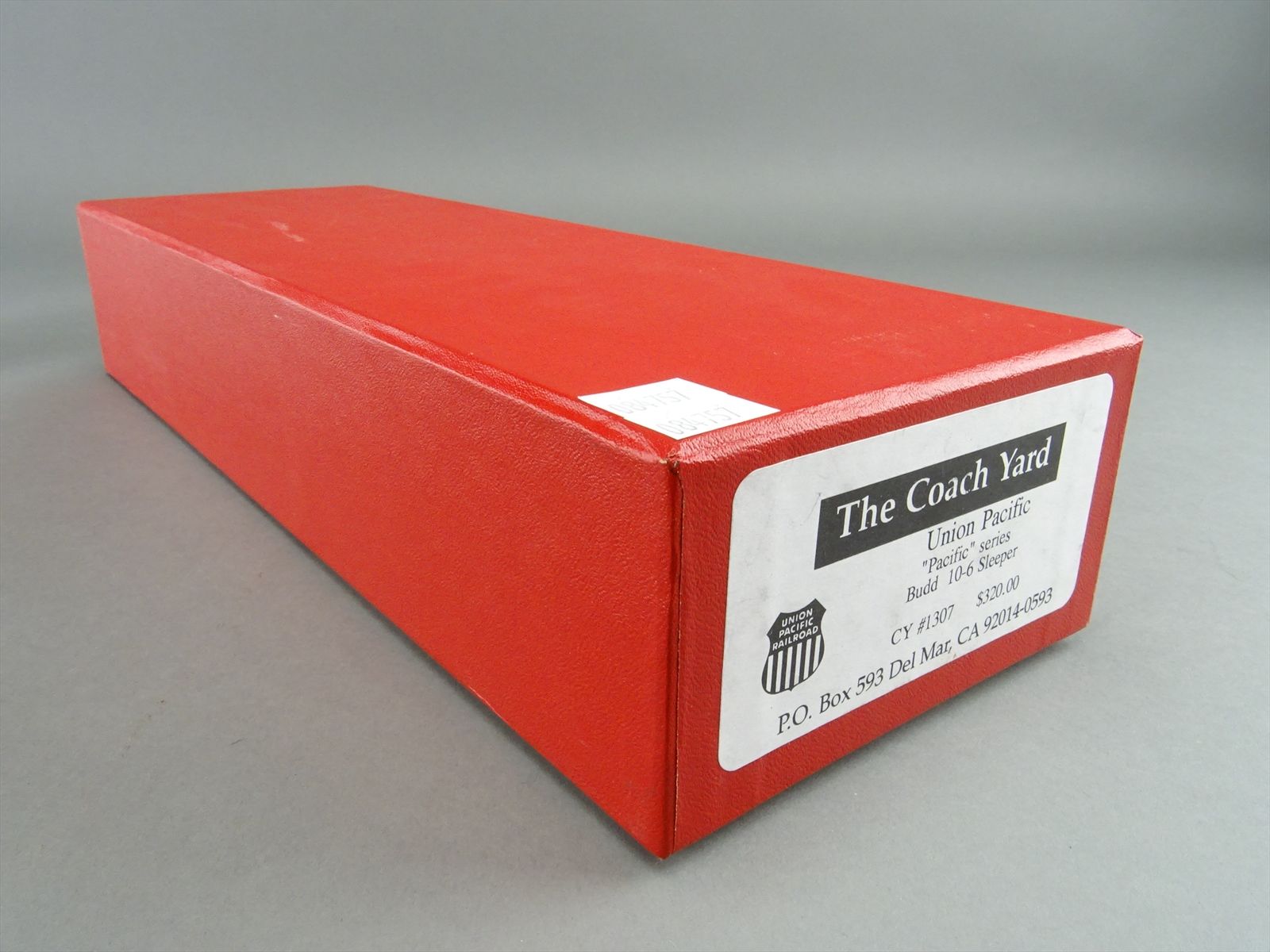 HO Brass Model - TCY 1307 UP Union Pacific Budd 10-6 Sleeper Pacific ...