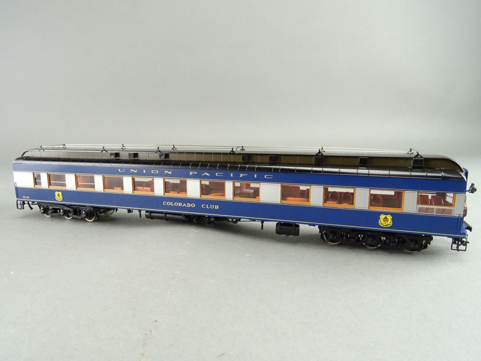 HO Brass Model - TCY 1353 UP Union Pacific Colorado Club #1535 Lounge ...