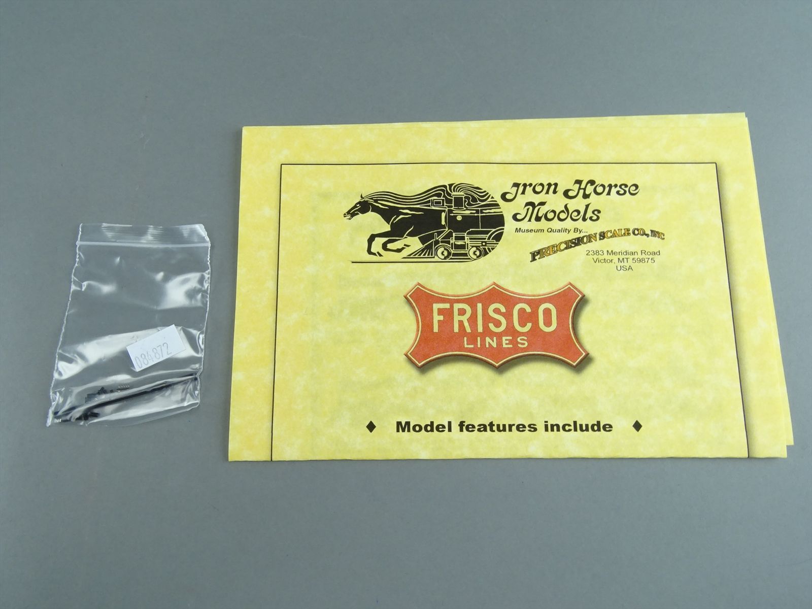 HO Brass Model - PSC 18472.1 SLSF Frisco 4-6-4 Hudson #1066 - F/P ...