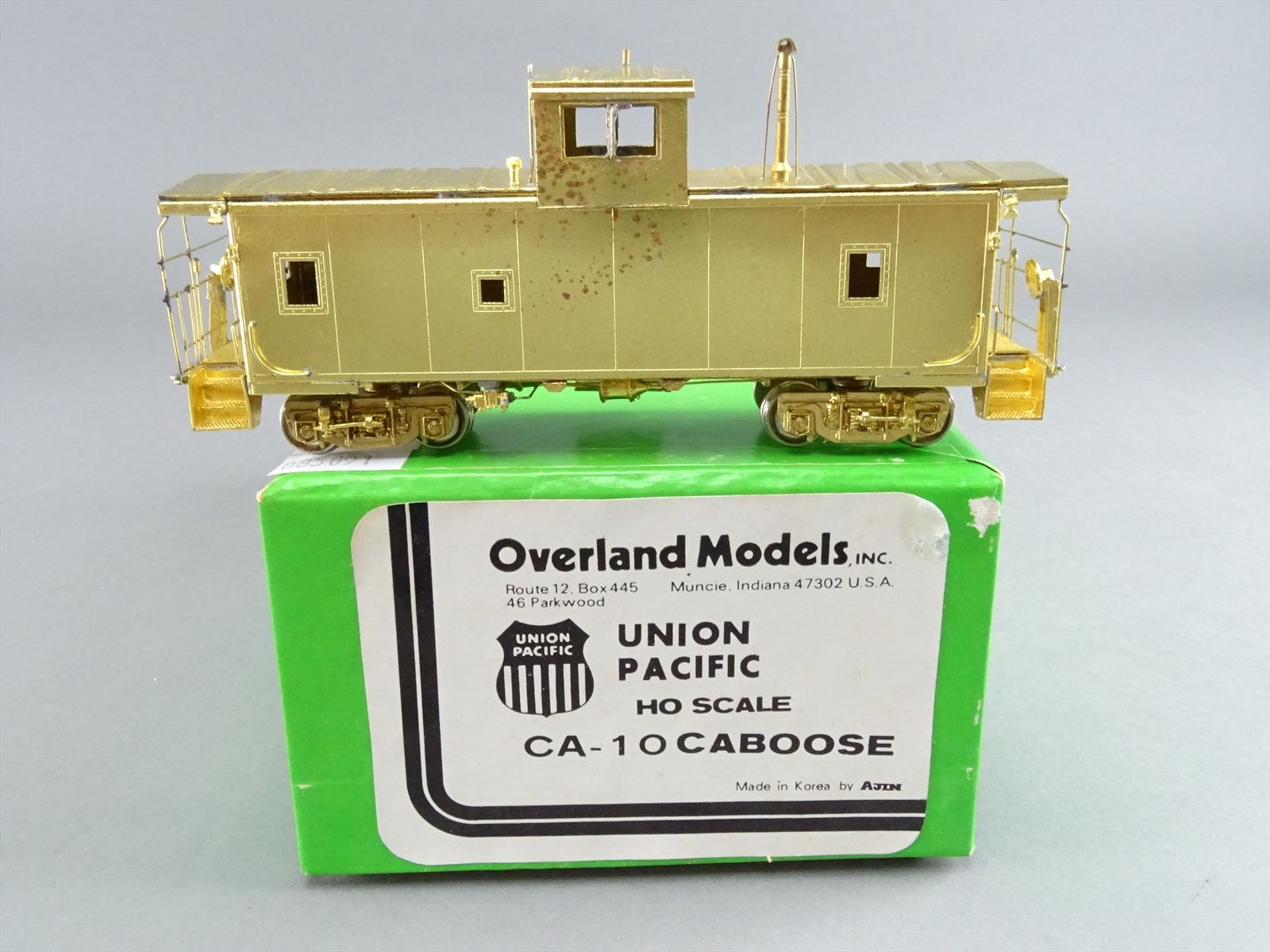 HO Brass Model - OMI 1111 UP Union Pacific CA-10 Caboose - Unpainted ...
