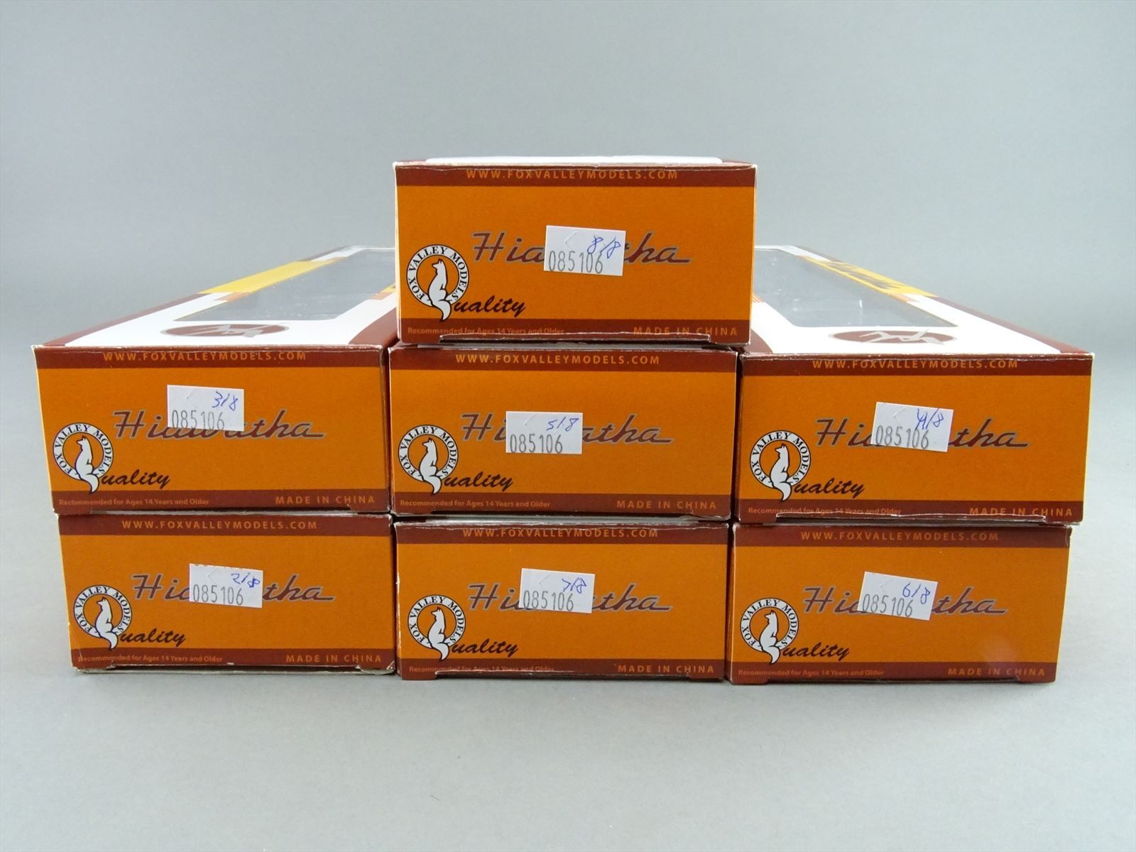 HO Plastic Model - FVM 10001 Fox Valley Models Milwaukee Road 4-4-2 ...
