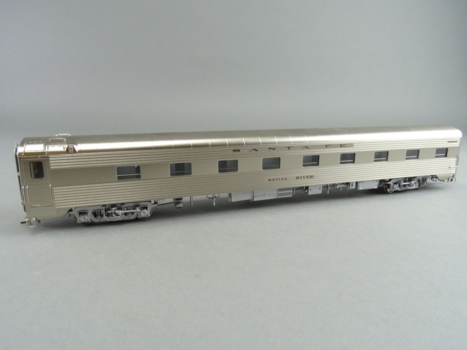 HO Brass Model Train TCY 1224.2 Coach Yard ATSF Santa Fe 4-4-2 Sleeper ...