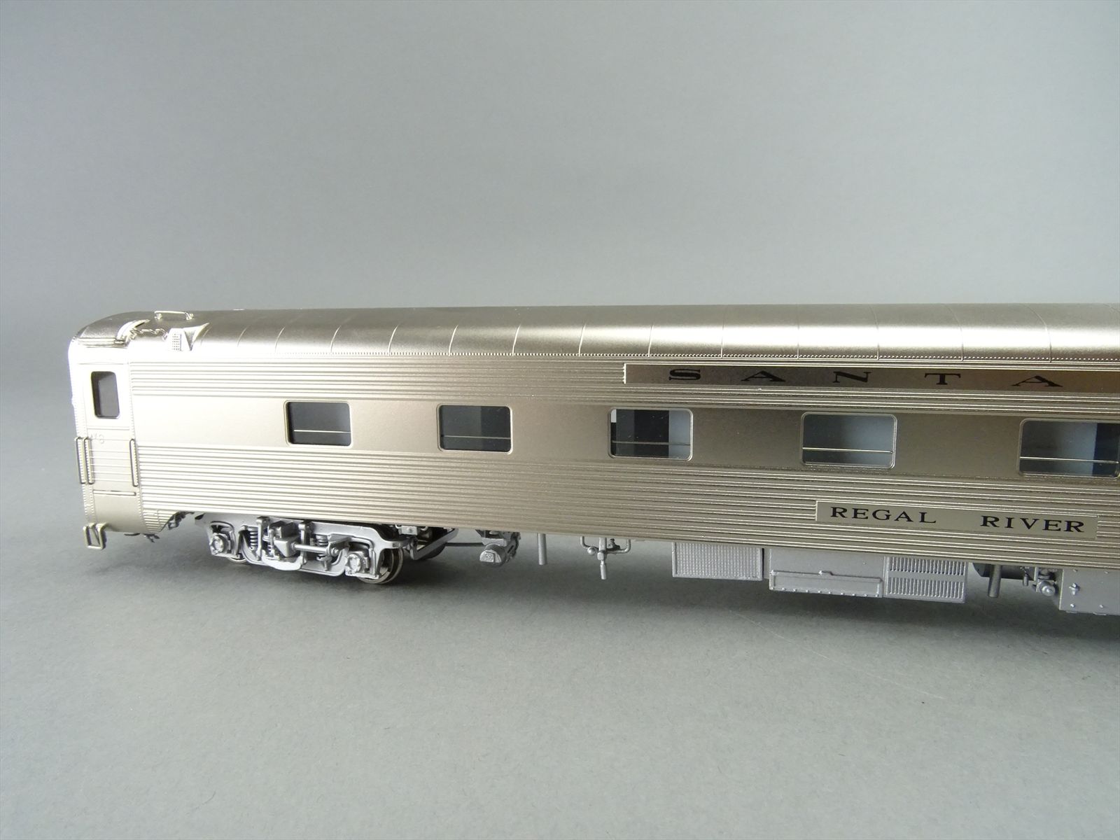 HO Brass Model Train TCY 1224.2 Coach Yard ATSF Santa Fe 4-4-2 Sleeper ...