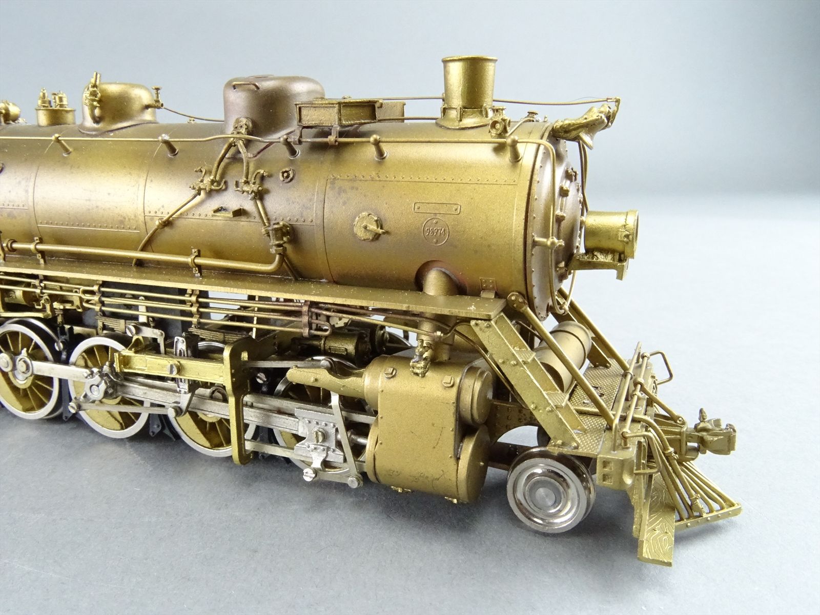 HO Brass Model - Hallmark AT&SF Santa Fe 2-10-0 #2565 - Unpainted