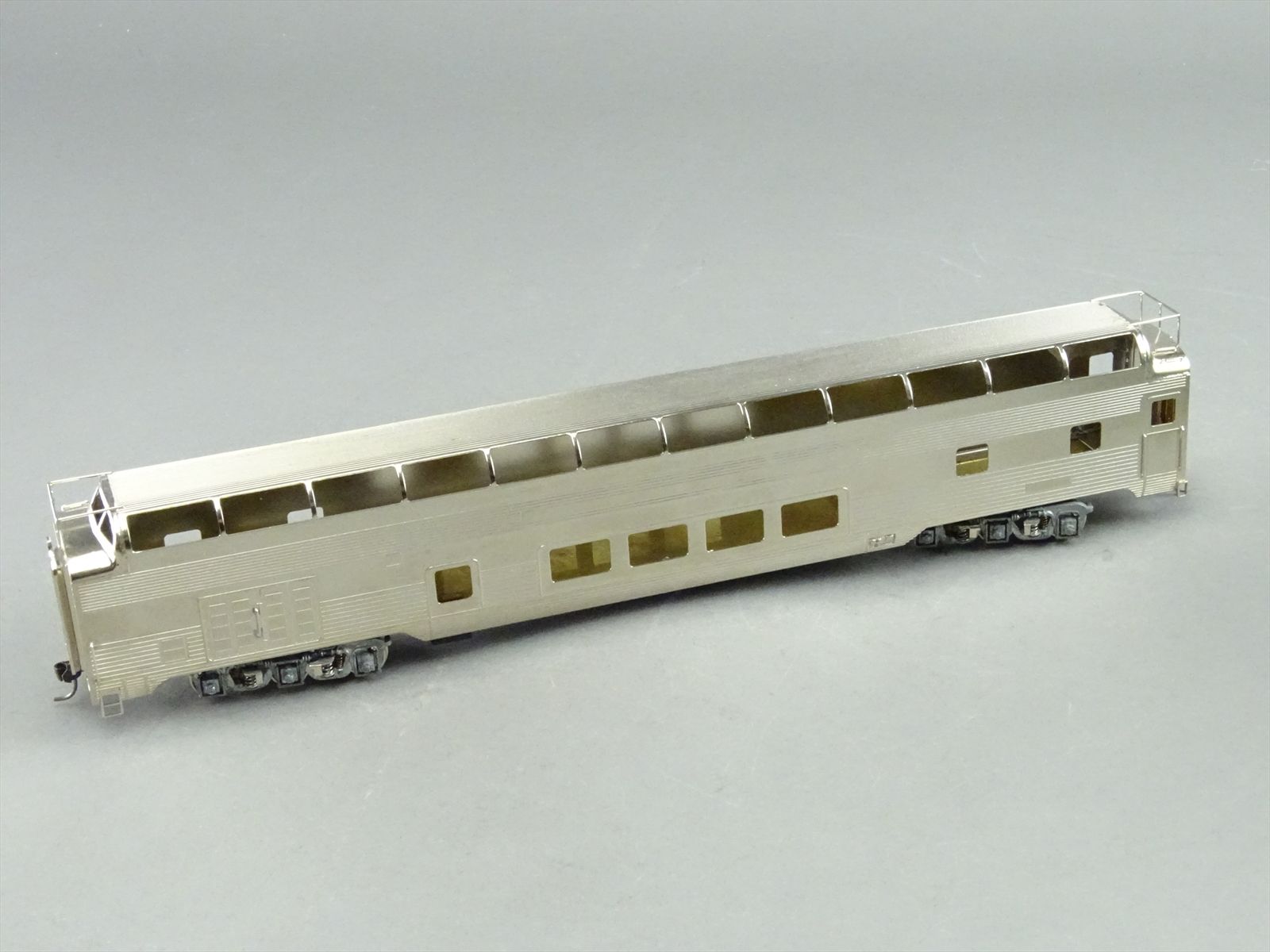 HO Brass Model - Lambert 831 Full Dome Coach AT&SF Santa Fe - F/Plated ...