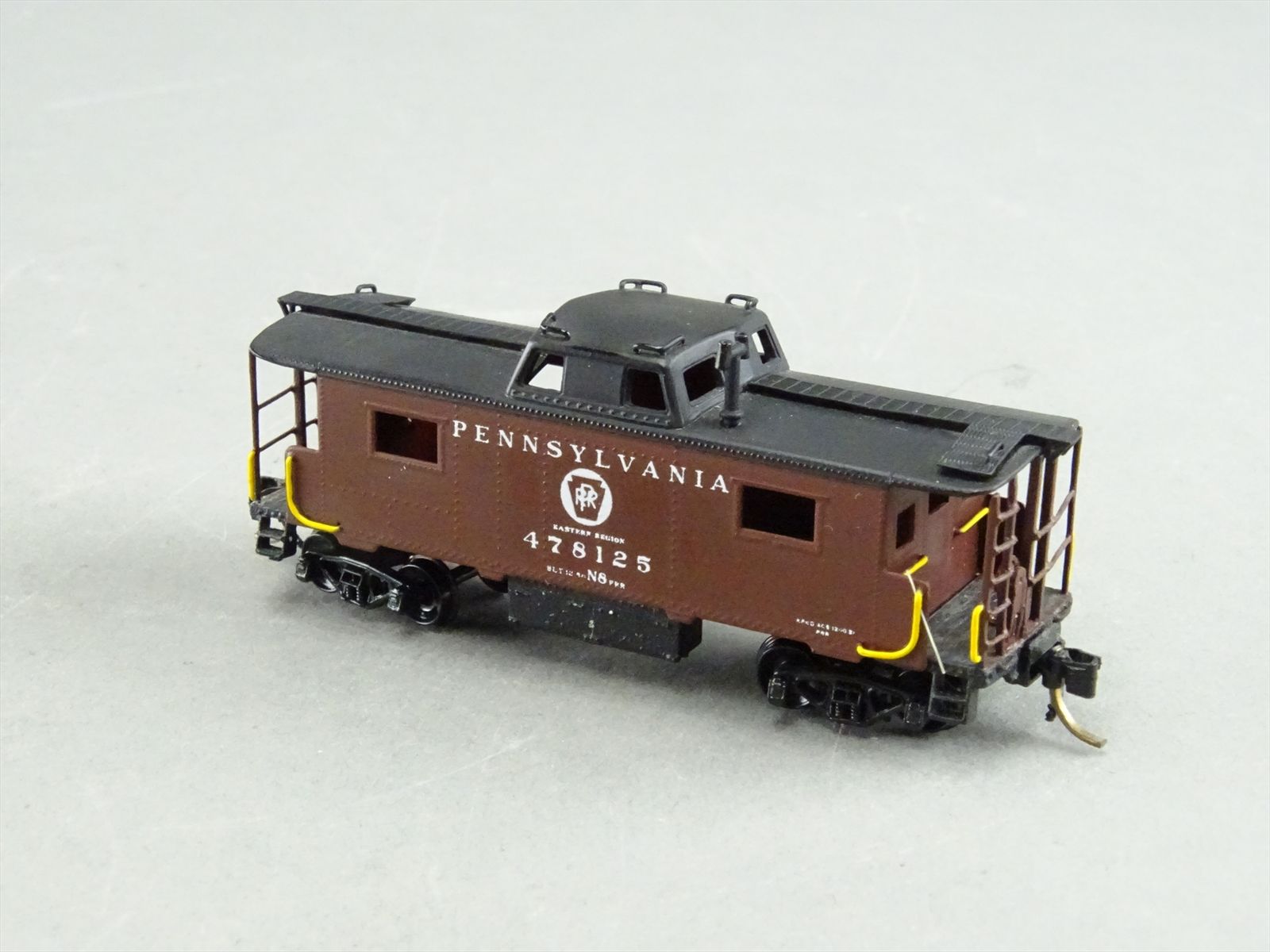 N Scale Brass Model - Key PRR Pennsylvania N-8 Caboose #478125 - 1995 ...
