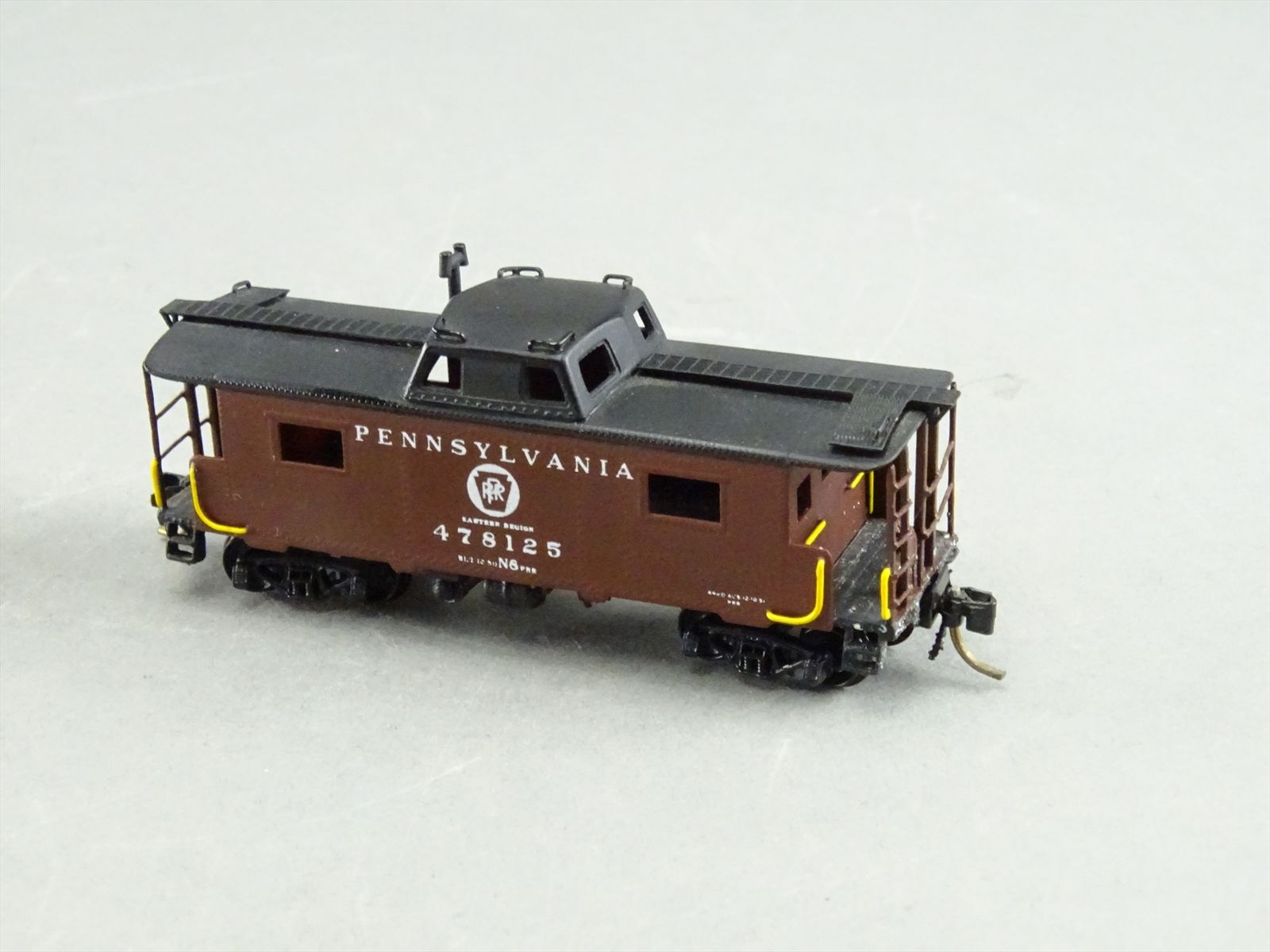 N Scale Brass Model - Key PRR Pennsylvania N-8 Caboose #478125 - 1995 ...