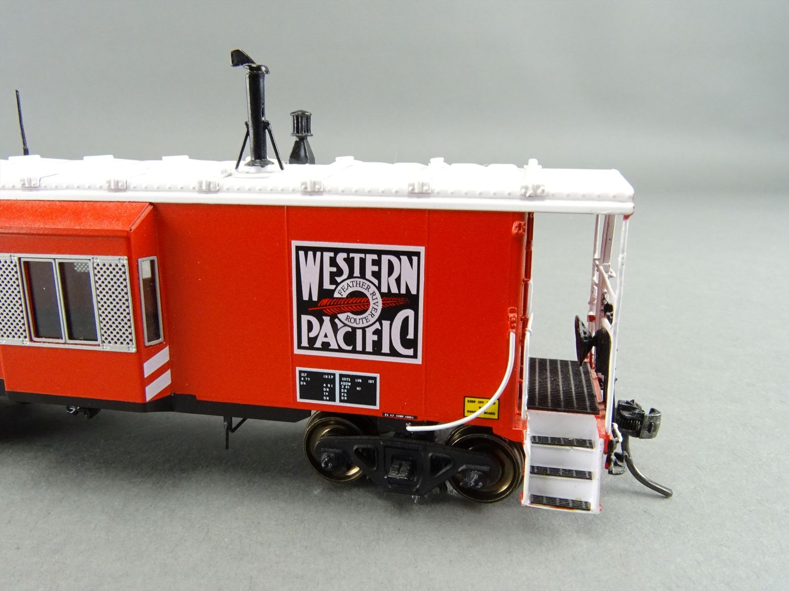 HO Brass Model - OMI 3710.1 WP Western Pacific Steel B-W Bay Window ...