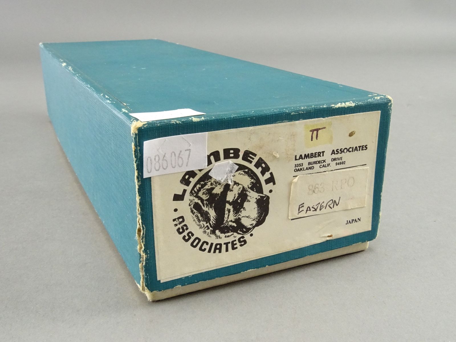 HO Brass Model - Lambert Associates 863 RPO Passenger Car - Unpainted ...