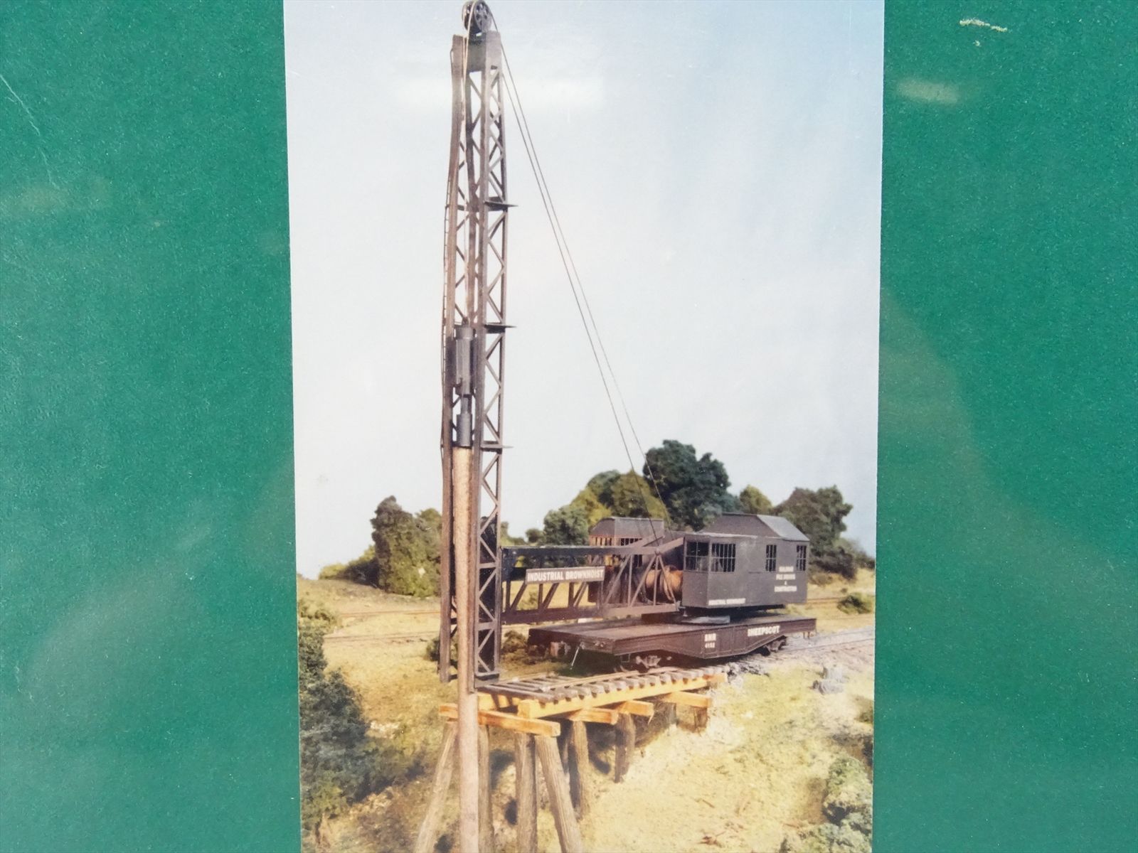 HO Craftsman Kit - Sheepscot 1340 Railroad Piledriver Kit Brass - Never ...