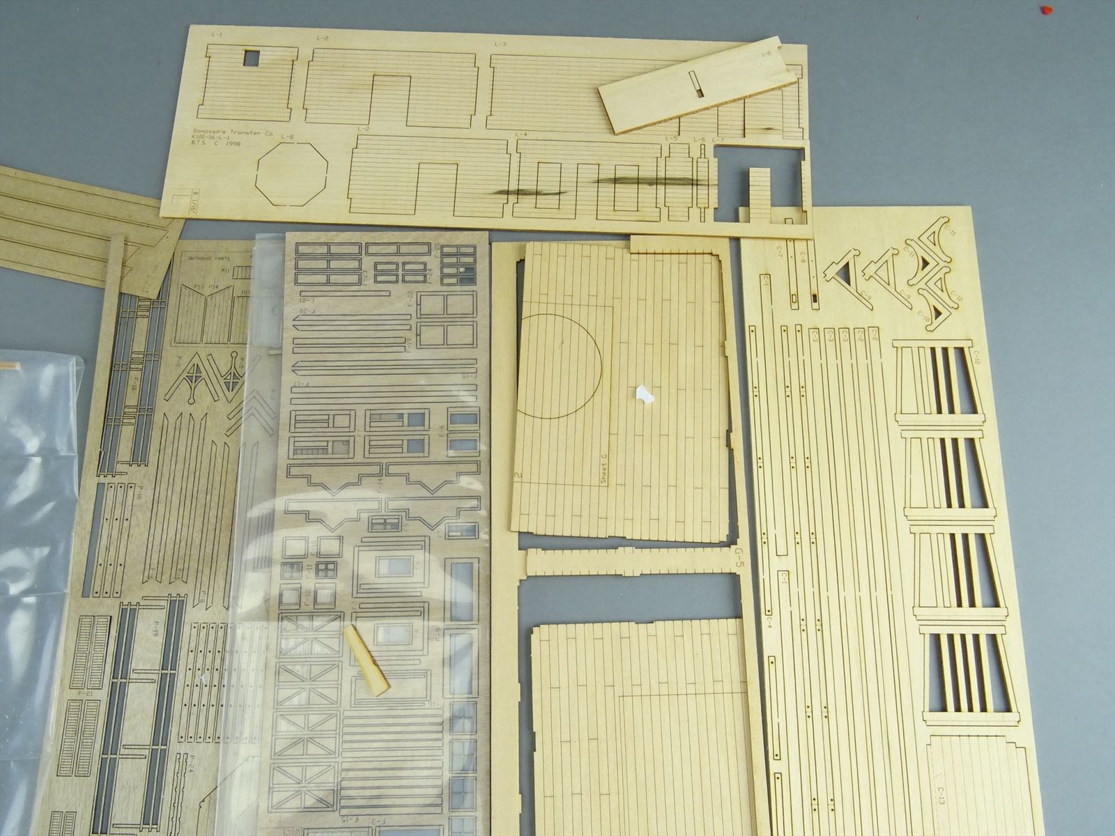 HO Scale Crafstman Kit - Master Creations #100 Donovan's Transfer ...