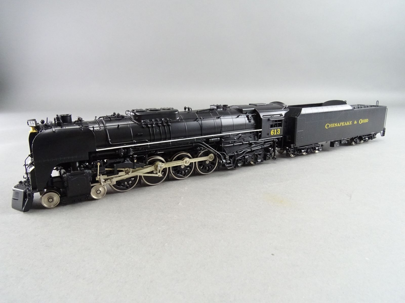 HO Brass Model - Key CS#19 C&O Chesapeake J3A 4-8-4 #613 - F/P - 1984 Run