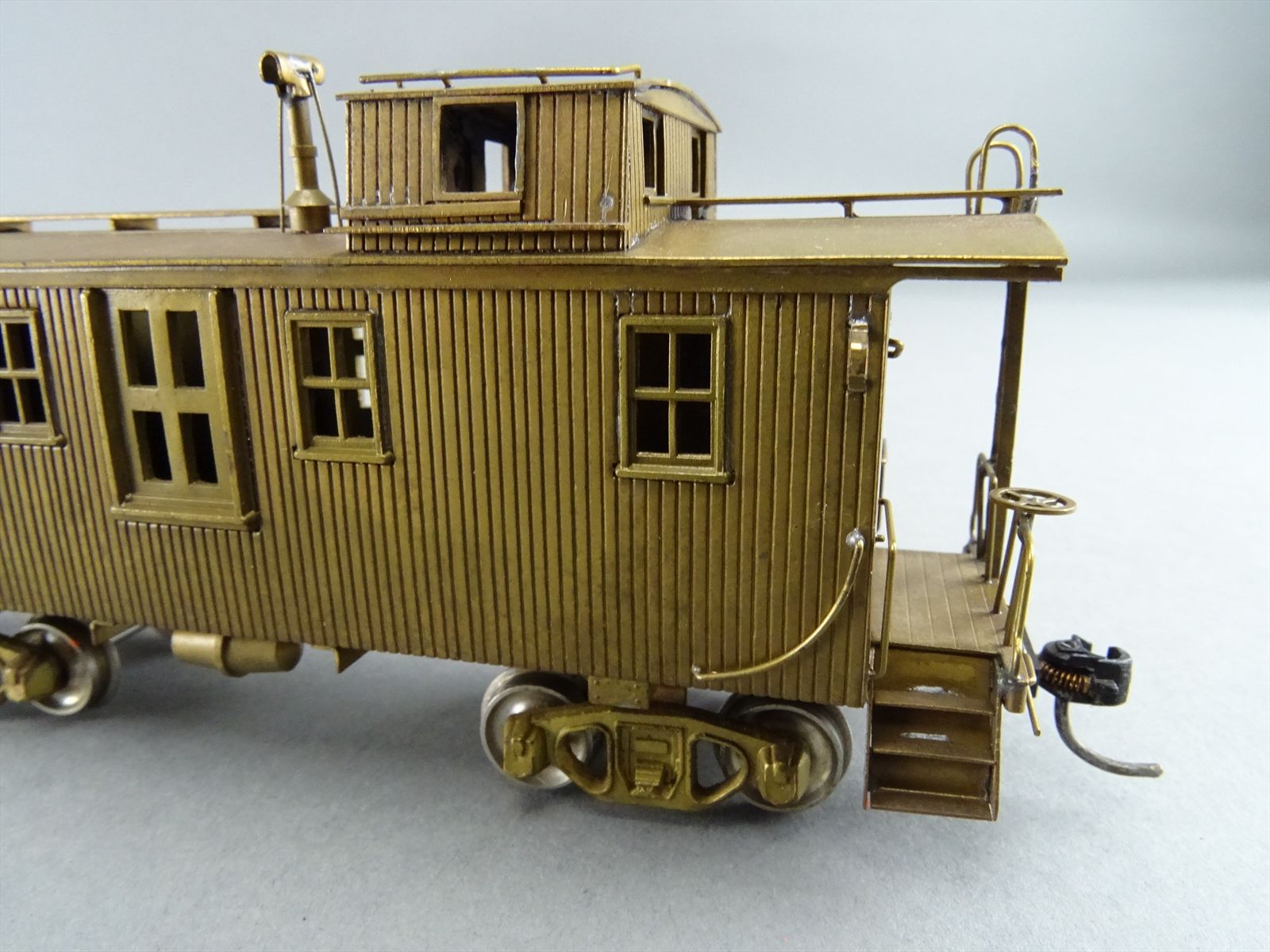 HO Brass Model - GEM TM-302 IC Illinois Central Wood Caboose #9405 ...