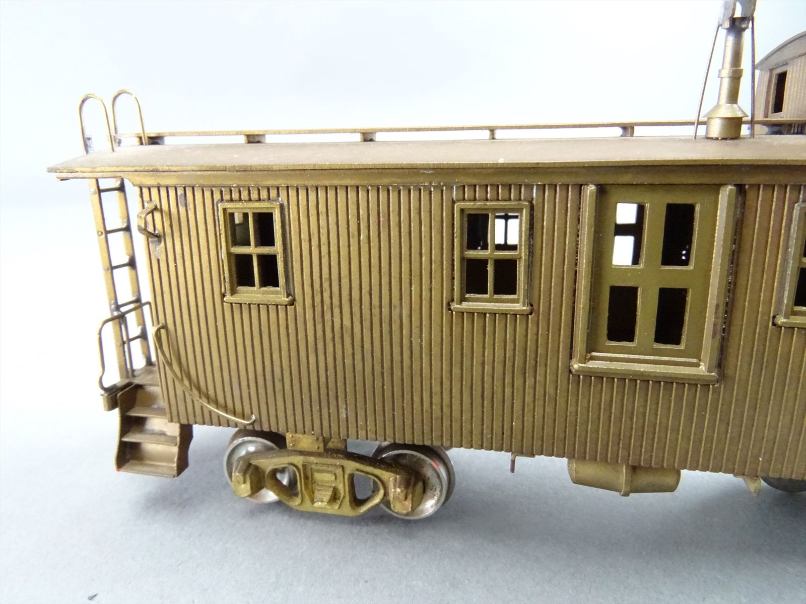 HO Brass Model - GEM TM-302 IC Illinois Central Wood Caboose #9405 ...
