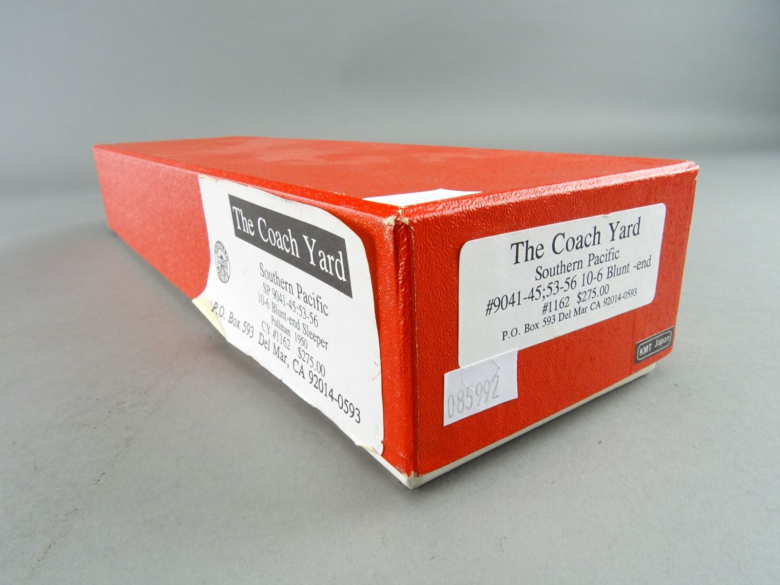 HO Brass Model - TCY 1162 SP Southern Pacific 10-6 Blunt - End Sleeper ...