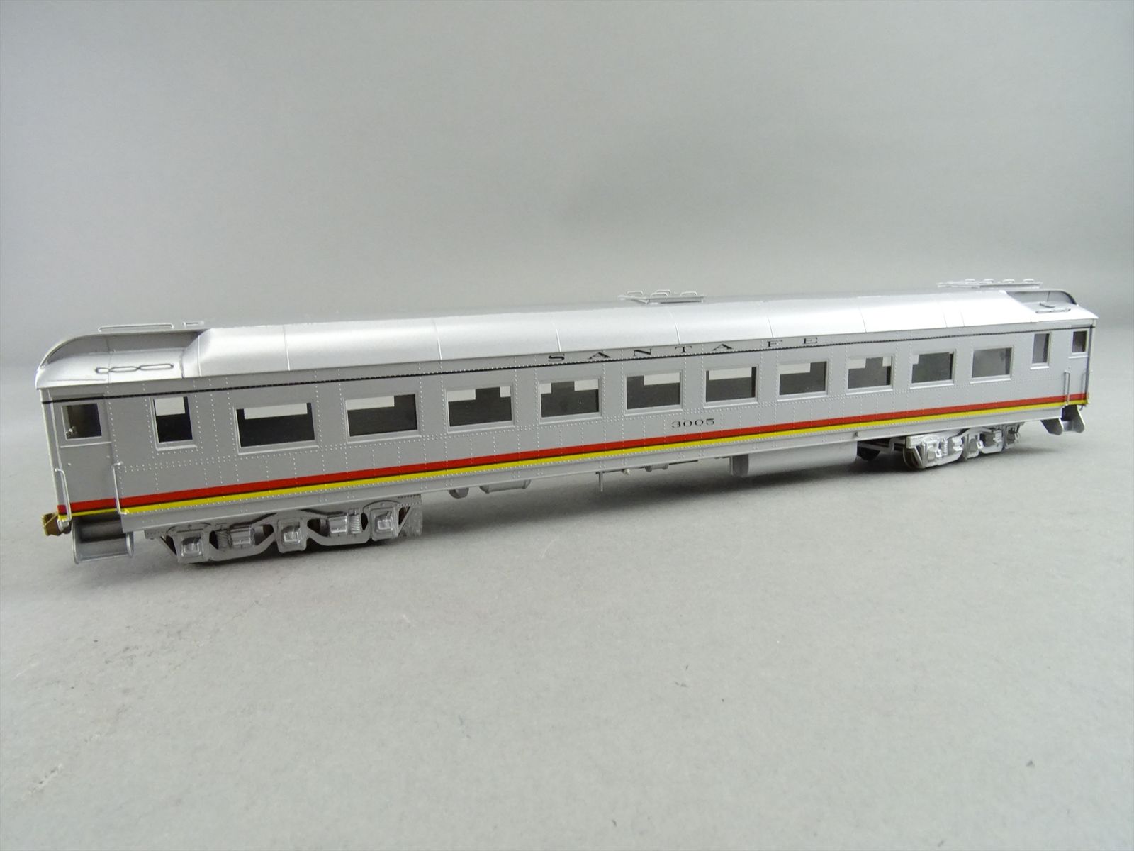 HO Brass Model - HCB AT&SF Santa Fe HW Heavyweight Coach #3005 - Custom ...