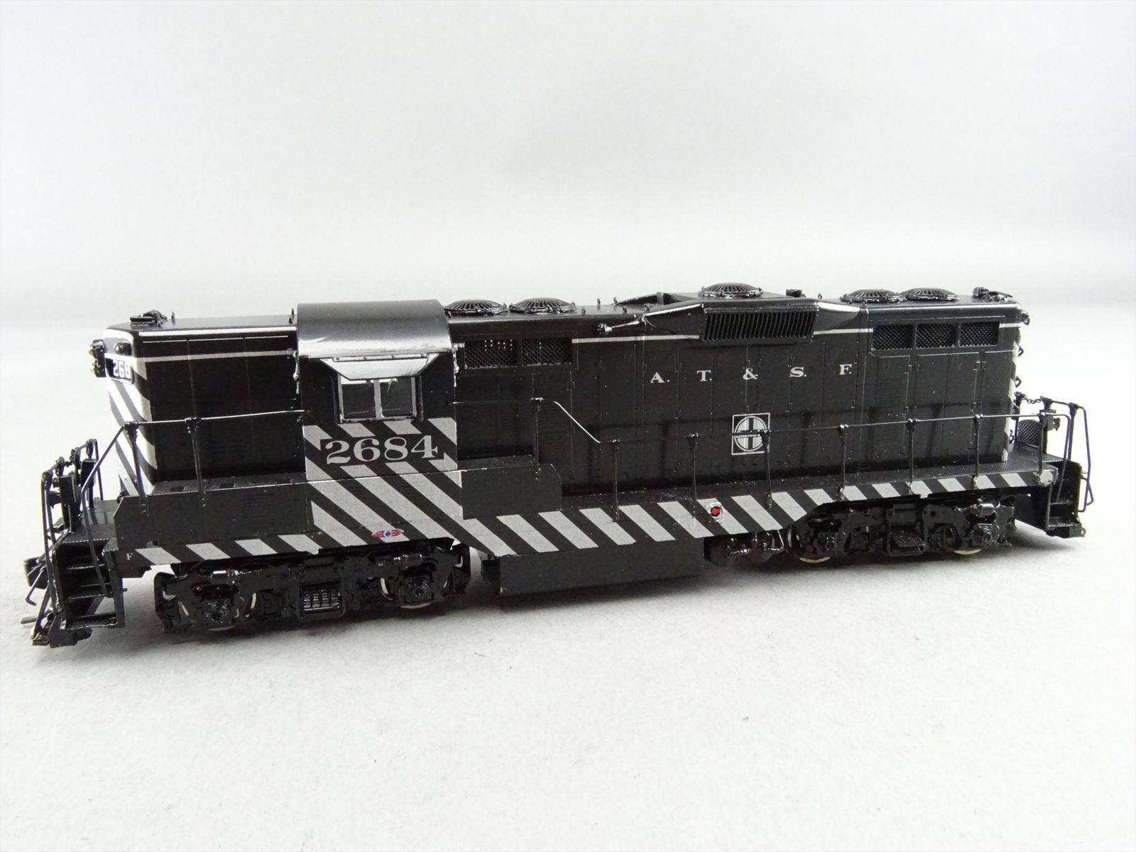 HO Brass Model - Key AT&SF Santa Fe EMD GP-7 Phase I #2684 - Custom ...