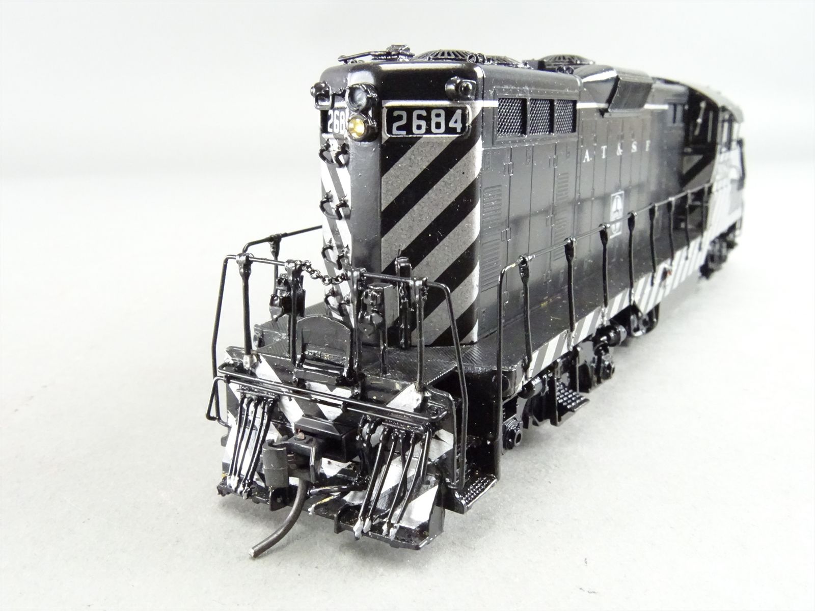 HO Brass Model - Key AT&SF Santa Fe EMD GP-7 Phase I #2684 - Custom ...