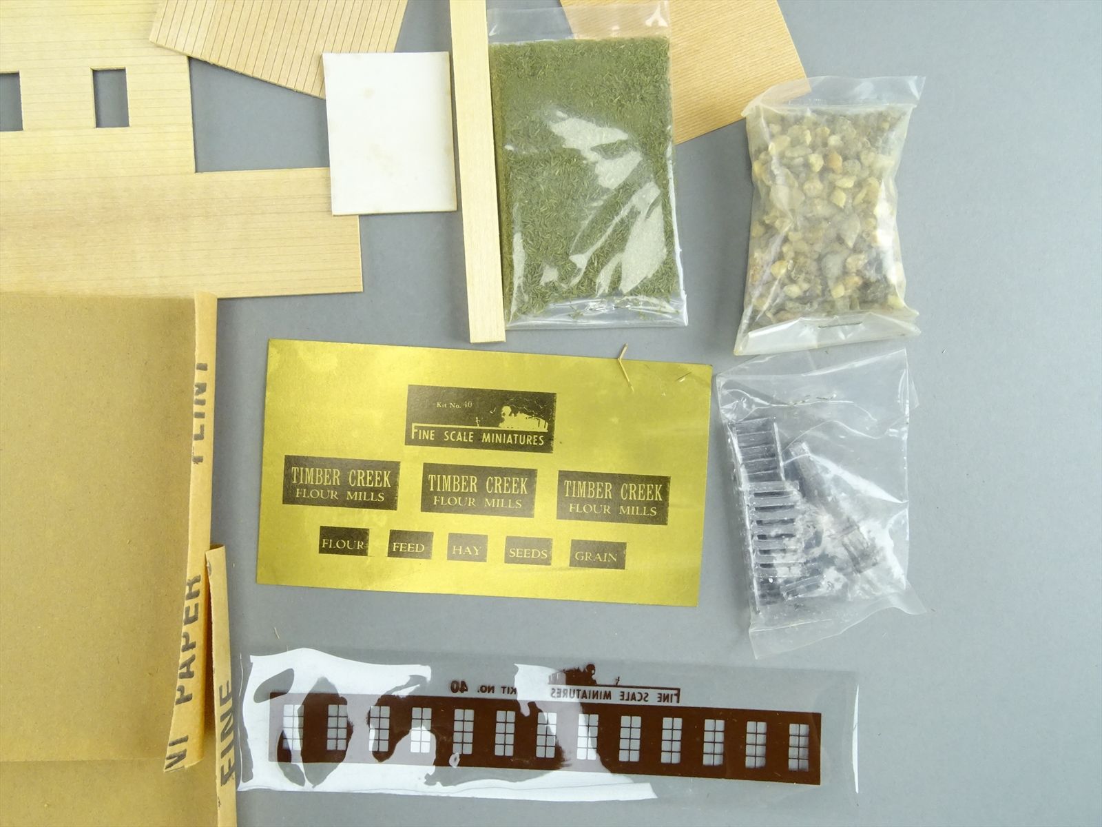 HO Scale Craftsman Kit - FSM Fine Scale Miniatures Craftsman Kit #40 ...