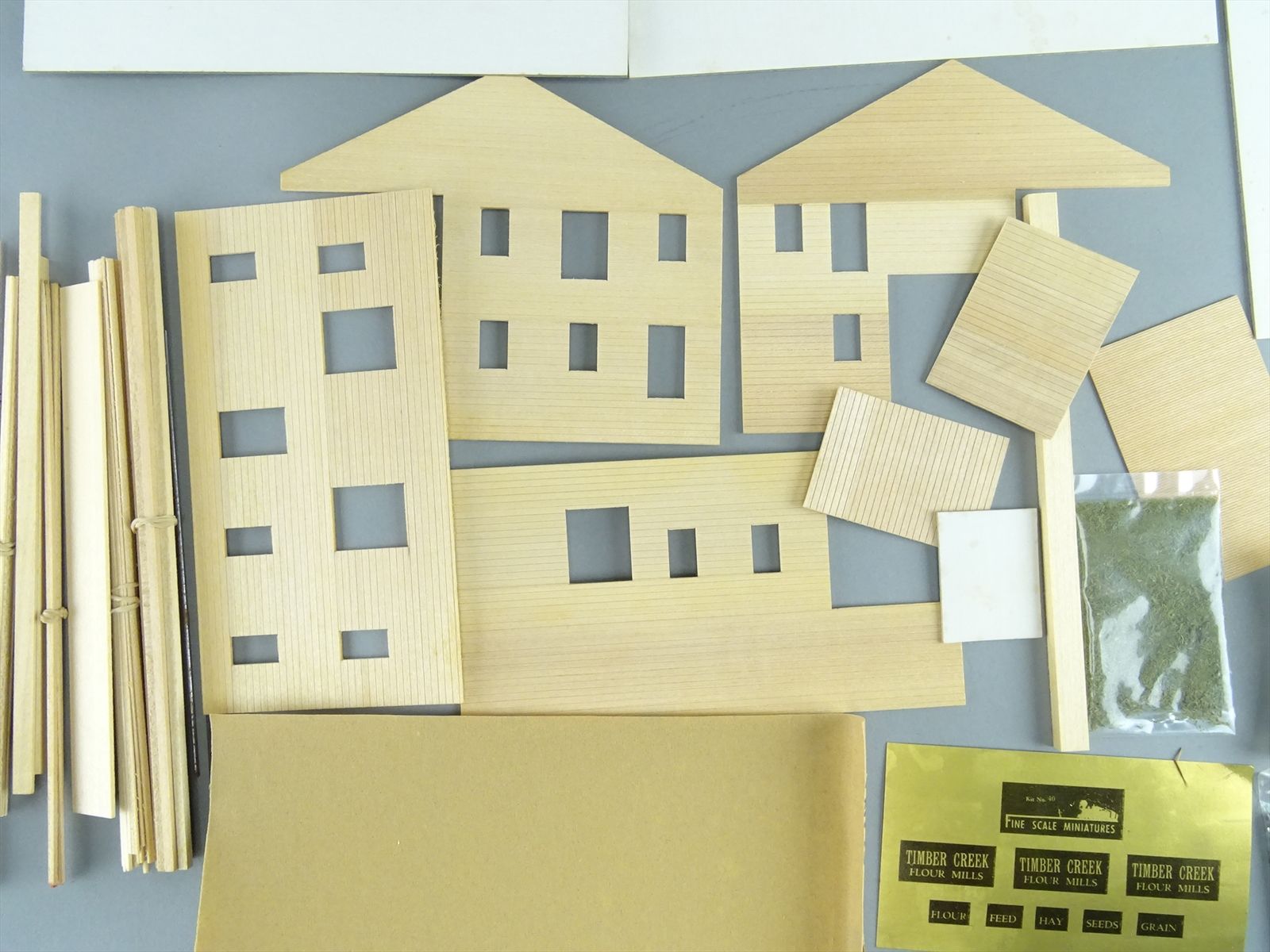 HO Scale Craftsman Kit - FSM Fine Scale Miniatures Craftsman Kit #40 ...