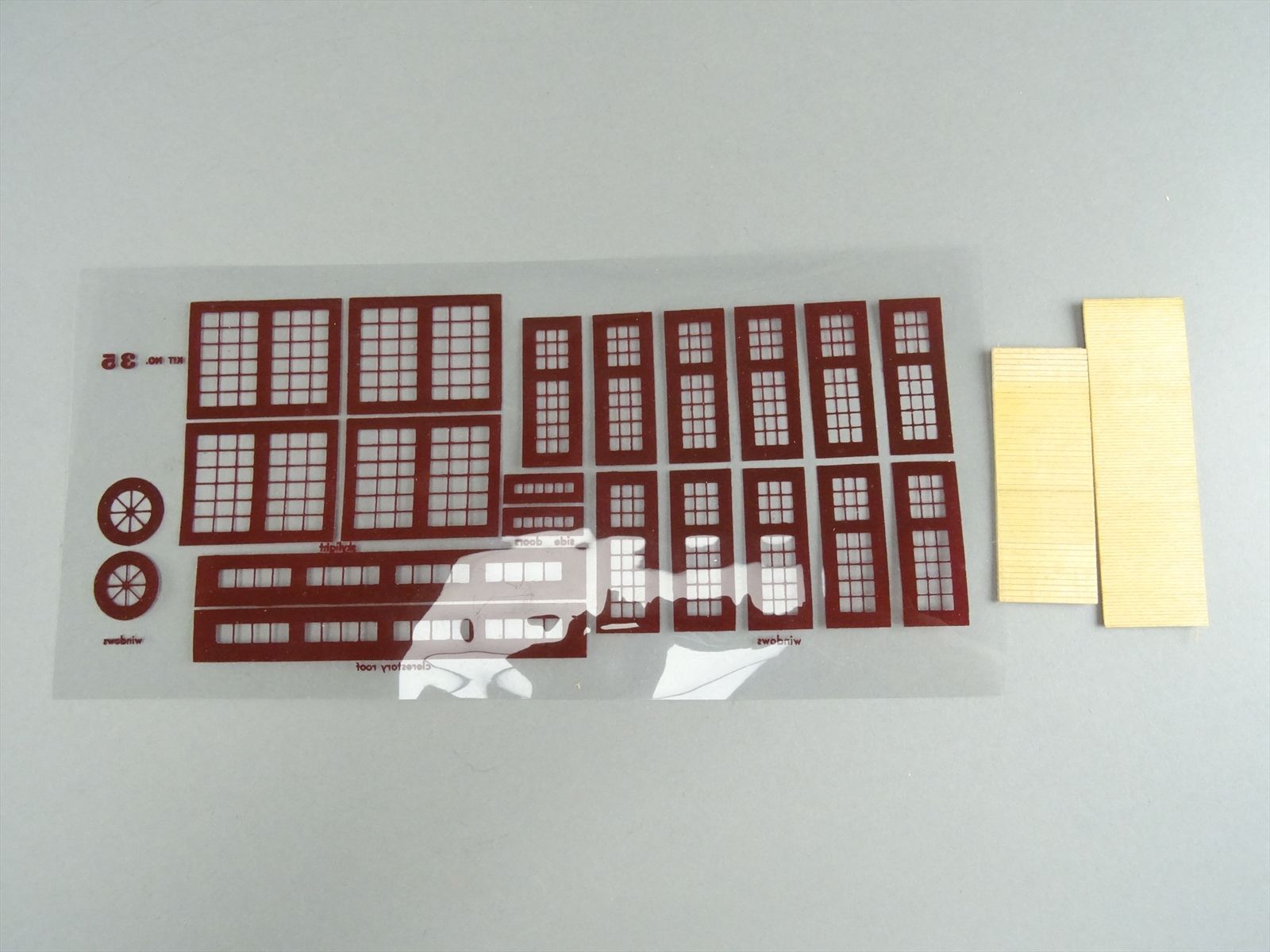 HO Scale Craftsman Kit - FSM Fine Scale Miniatures Kit #35 2 Stall ...