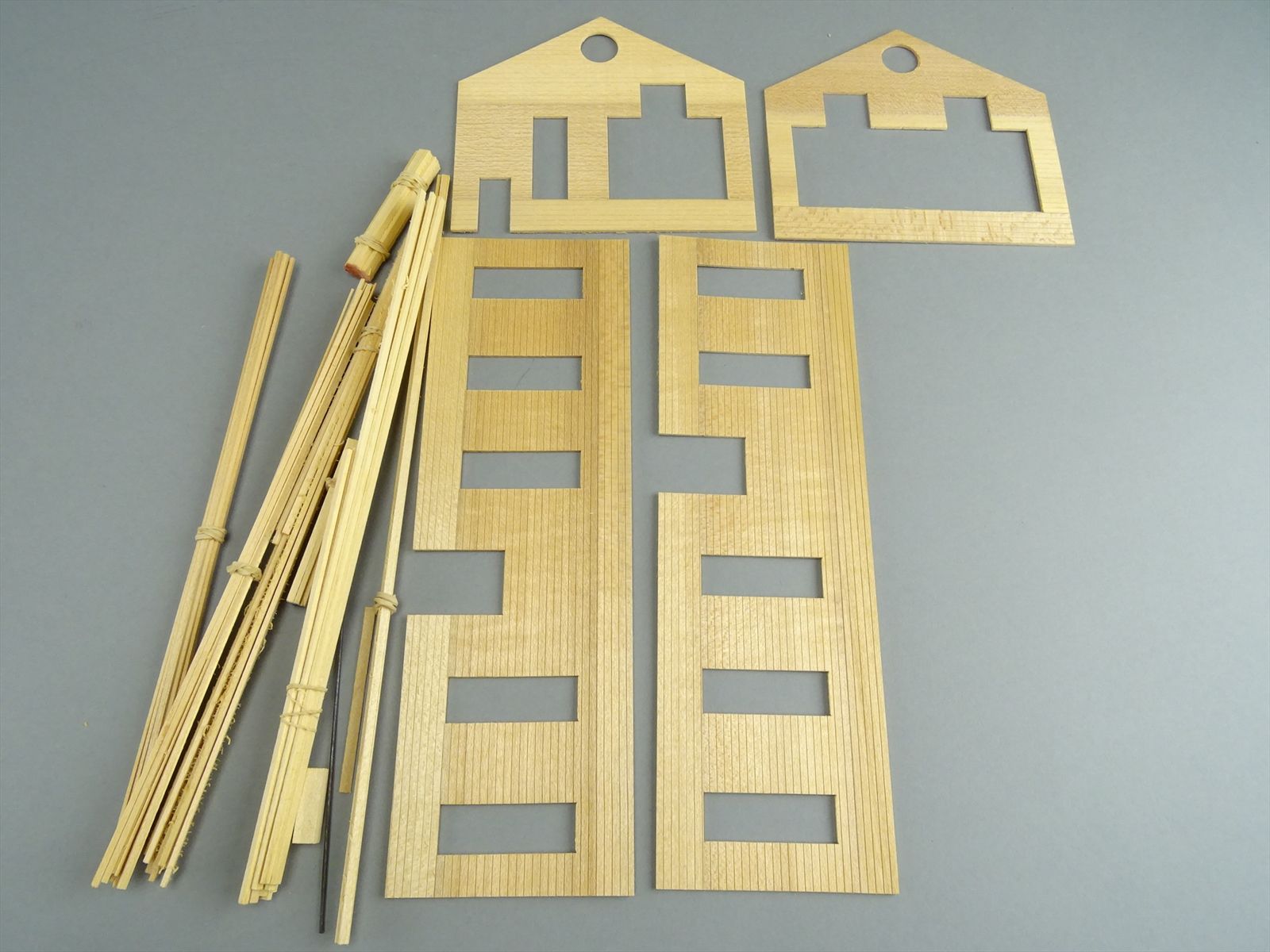 HO Scale Craftsman Kit - FSM Fine Scale Miniatures Kit #35 2 Stall ...
