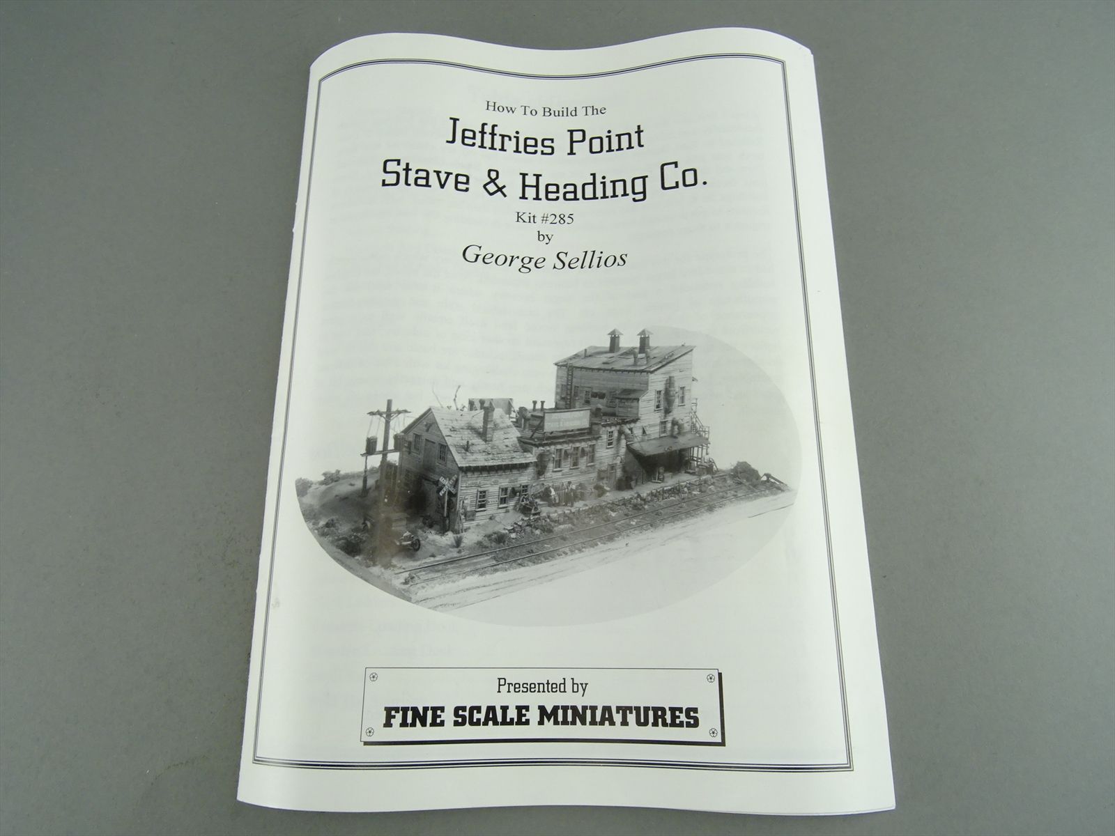 HO Scale Craftsman Kit - FSM Fine Scale Miniatures Kit No. 285 ...