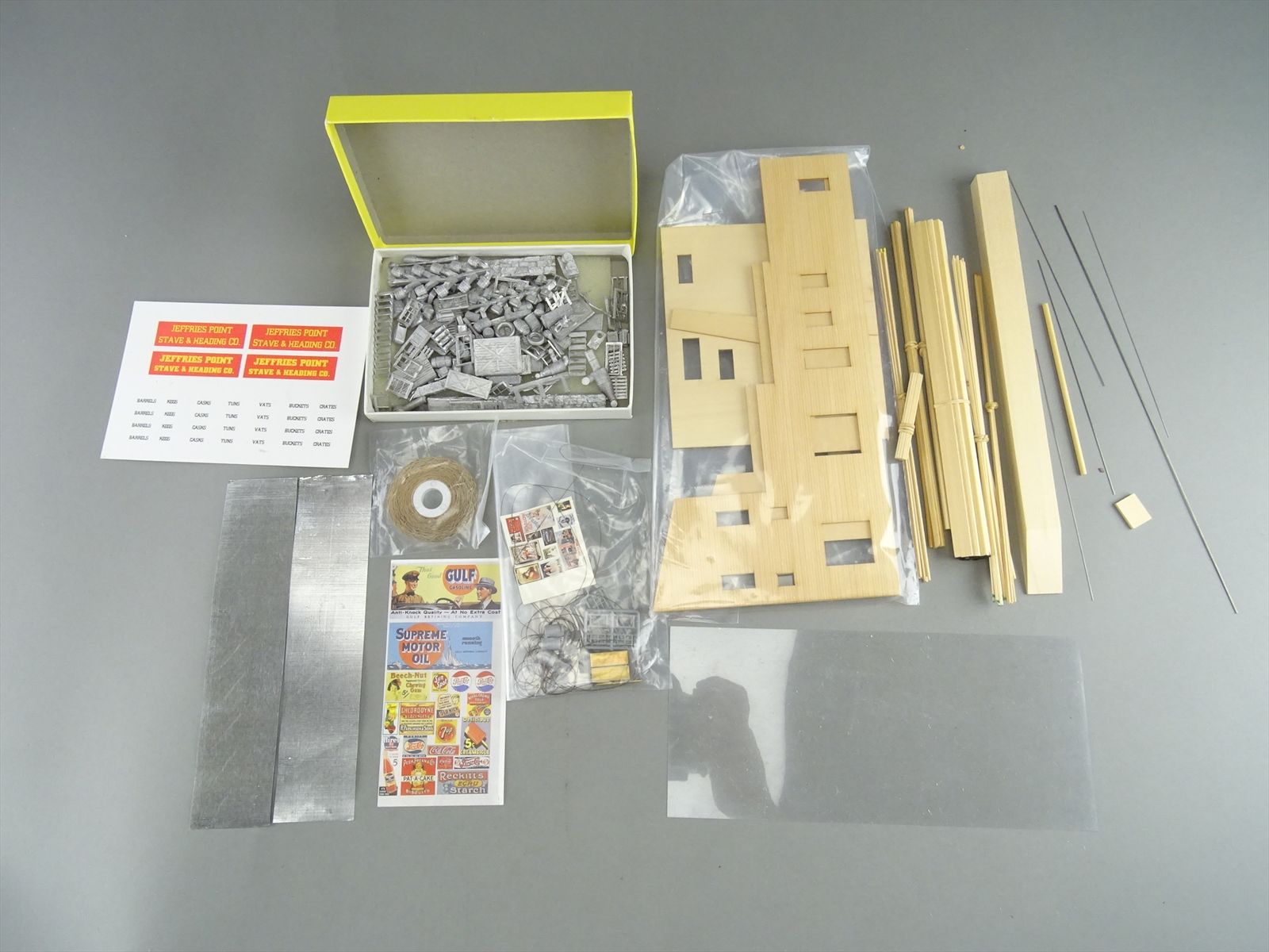 HO Scale Craftsman Kit - FSM Fine Scale Miniatures Kit No. 285 ...