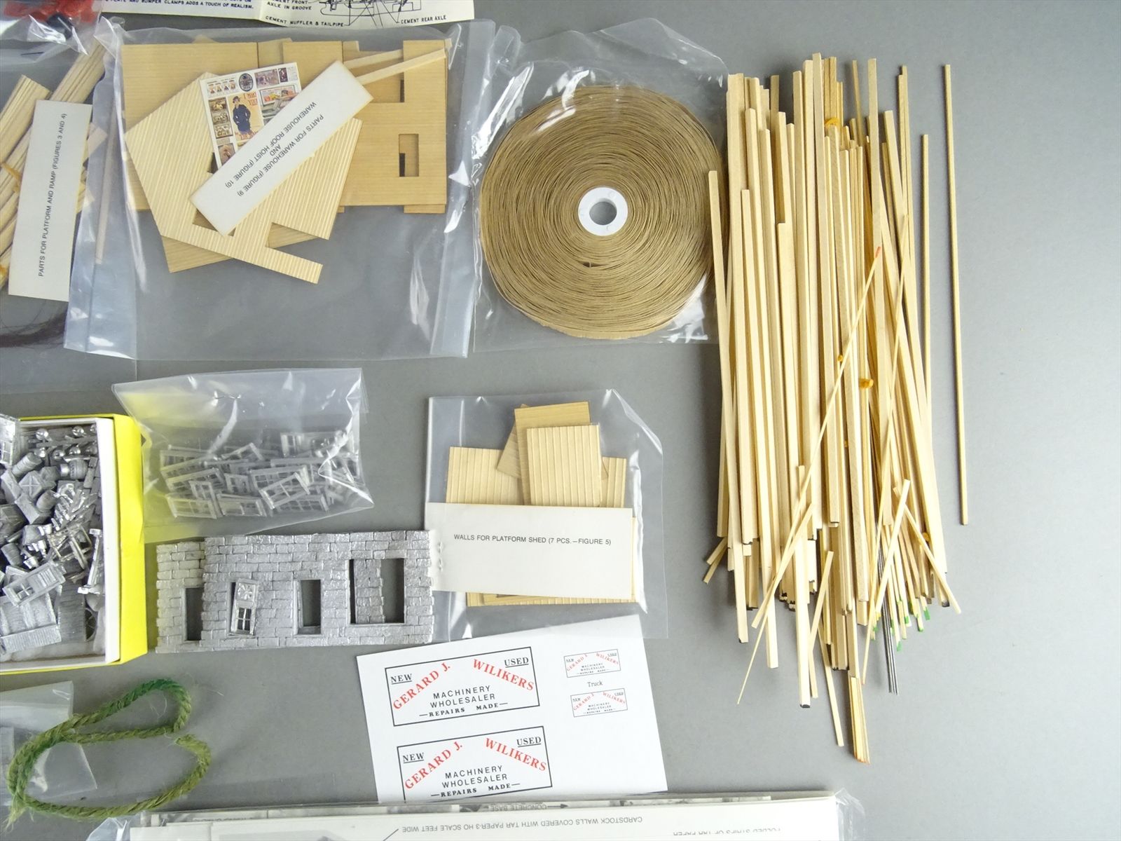 HO Scale Craftsman Kit - FSM Fine Scale Miniatures Kit #255 G. Wilikers ...