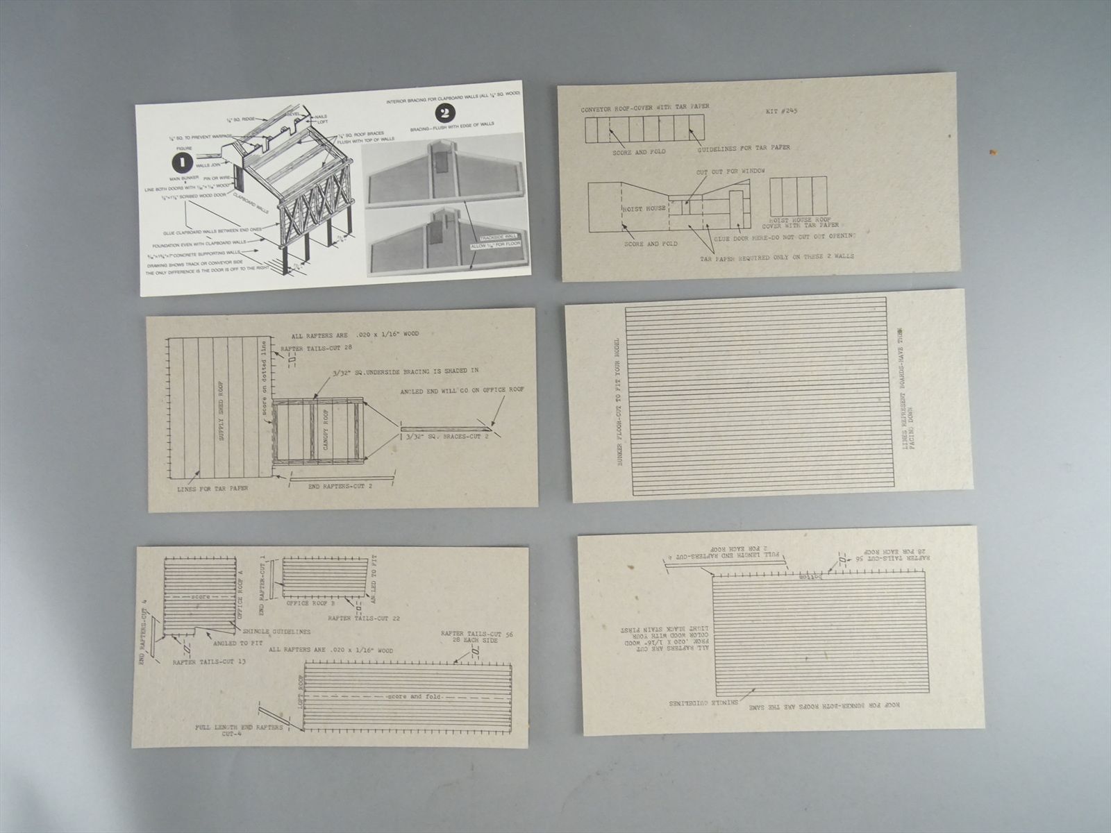 HO Craftsman Kit - FSM Fine Scale Miniatures Kit #245 - Starkey Coal ...