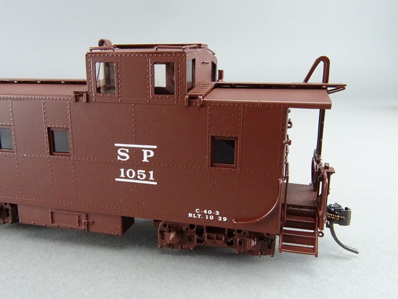 HO Brass Model - PSC 15300-3 SP Southern Pacific Steel Cupola Caboose C ...