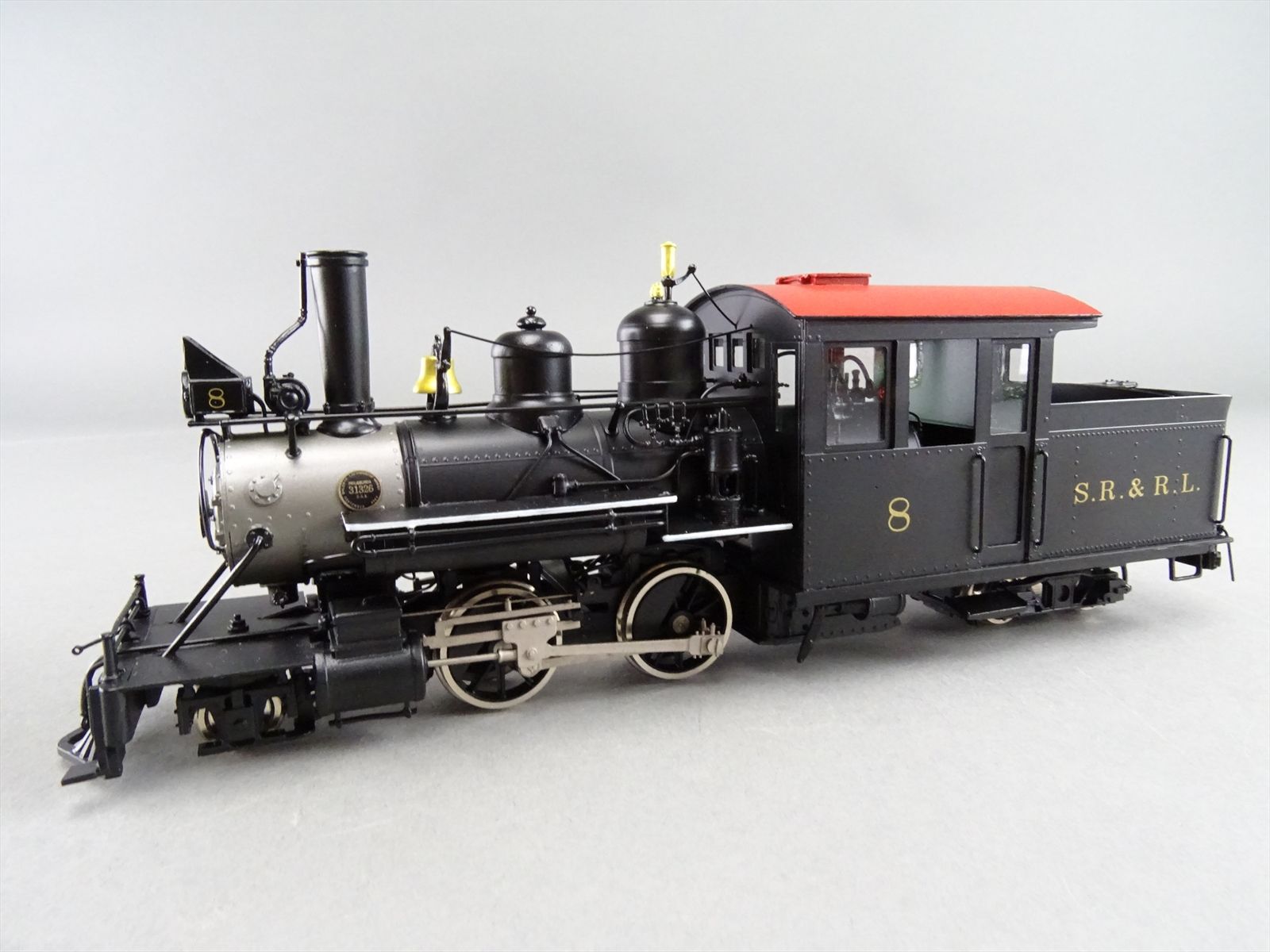 On2 Brass Model - The Car Works SR&RL 2-4-4T Steam Loco #8 - F/P
