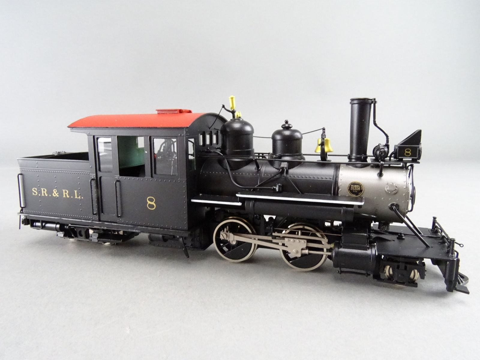 On2 Brass Model - The Car Works SR&RL 2-4-4T Steam Loco #8 - F/P