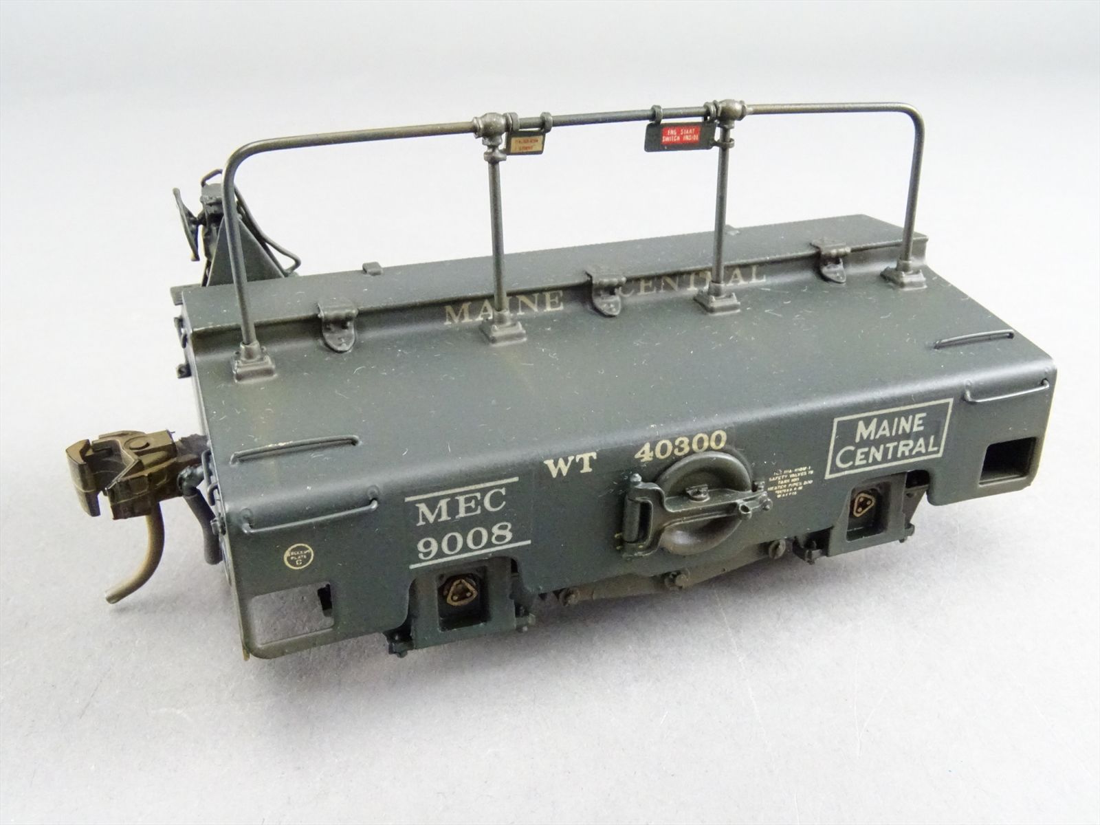 O Brass Model - OMI 0095 MEC Maine Central Baldwin Scale Test car #9008 ...