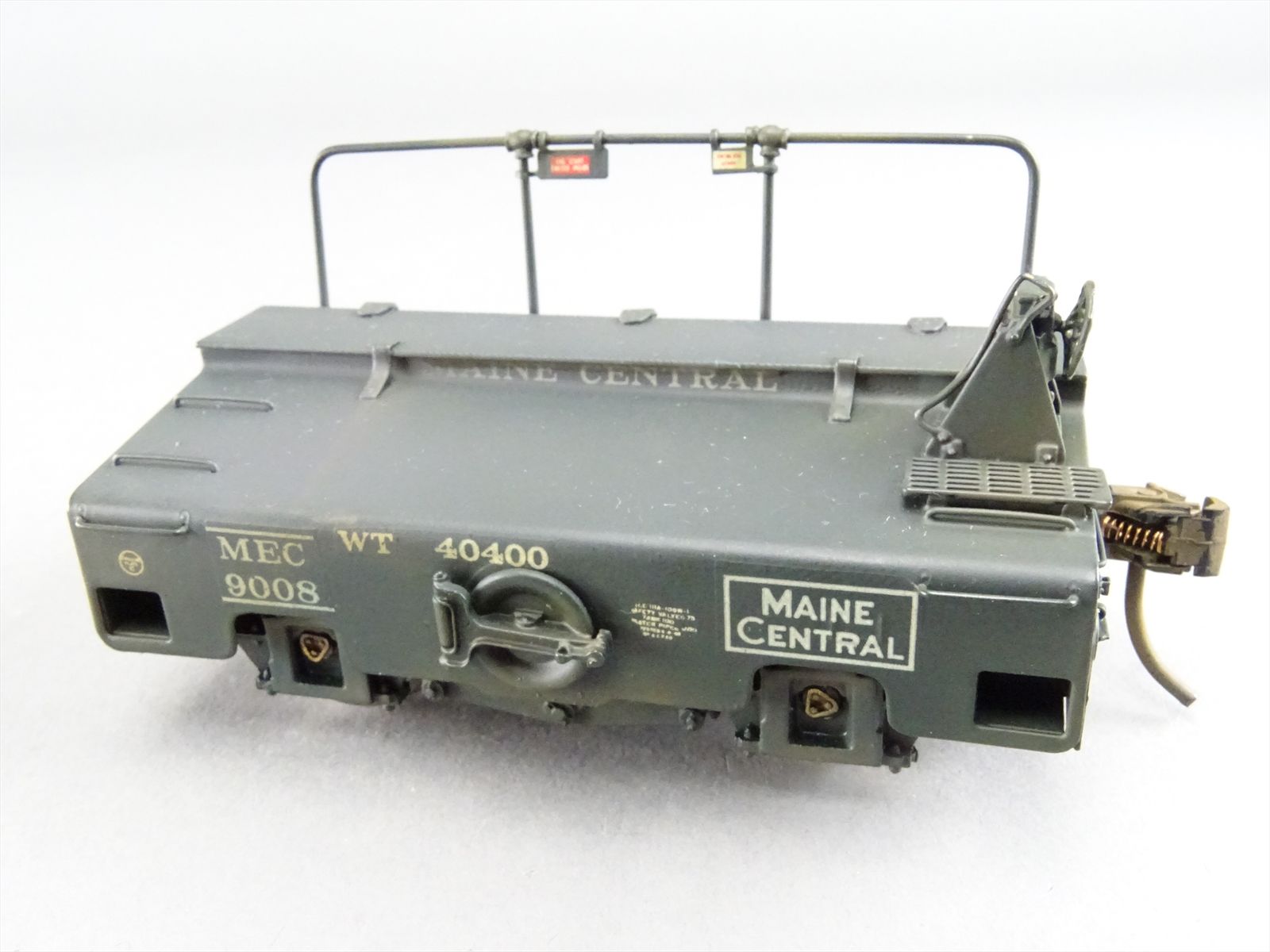 O Brass Model - OMI 0095 MEC Maine Central Baldwin Scale Test car #9008 ...