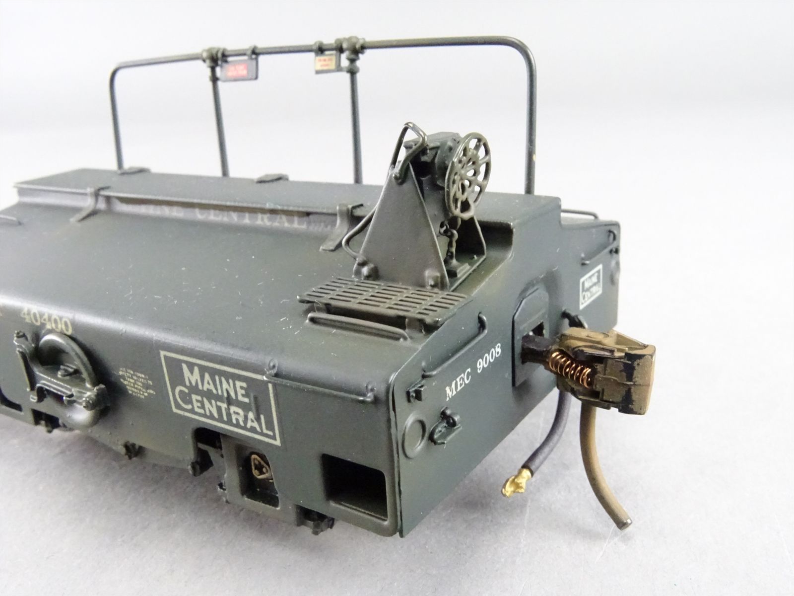 O Brass Model - OMI 0095 MEC Maine Central Baldwin Scale Test car #9008 ...