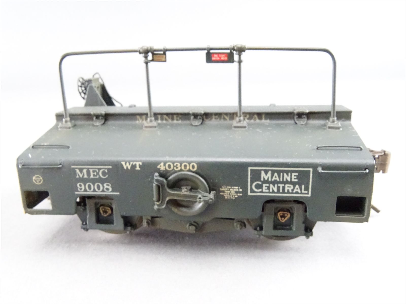 O Brass Model - OMI 0095 MEC Maine Central Baldwin Scale Test car #9008 ...