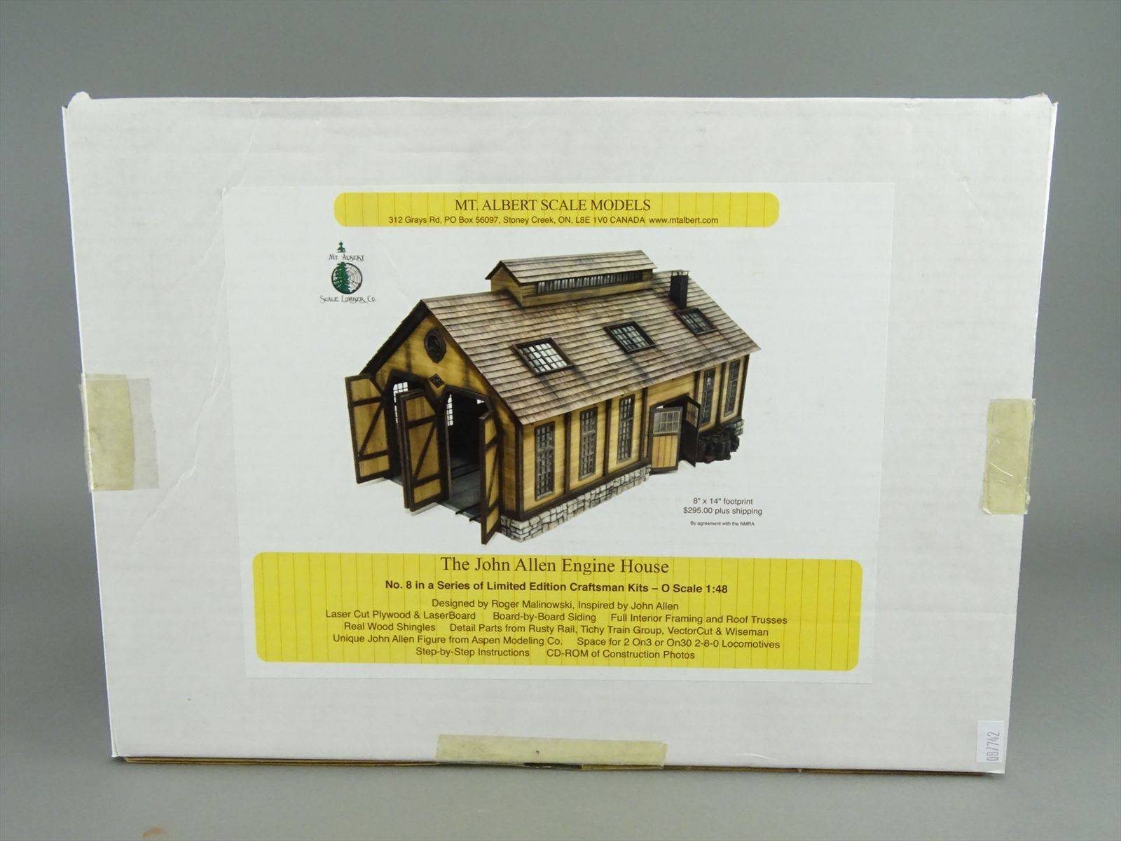 1:48 O / On3 Mt. Albert Scale Models Craftsman Kit #8 - The John Allen ...