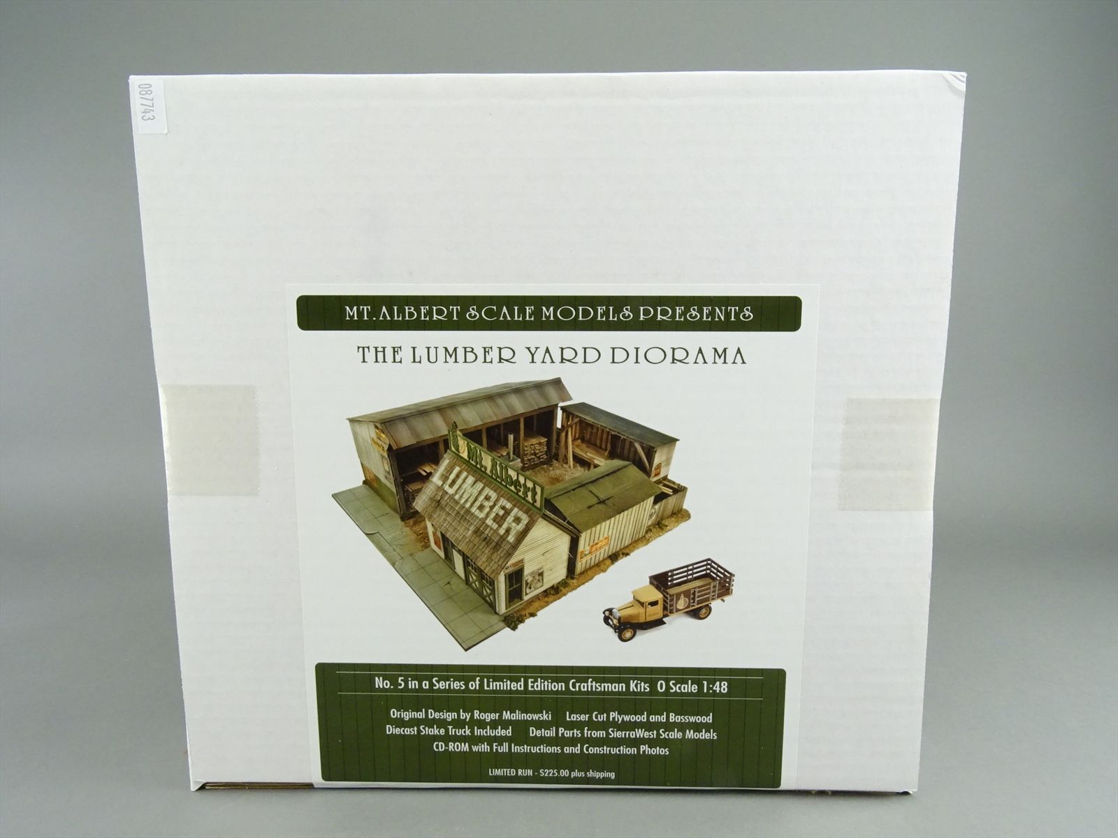 1:48 O / On3 Mt. Albert Scale Models Craftsman Kit #5 - The Lumber Yard ...