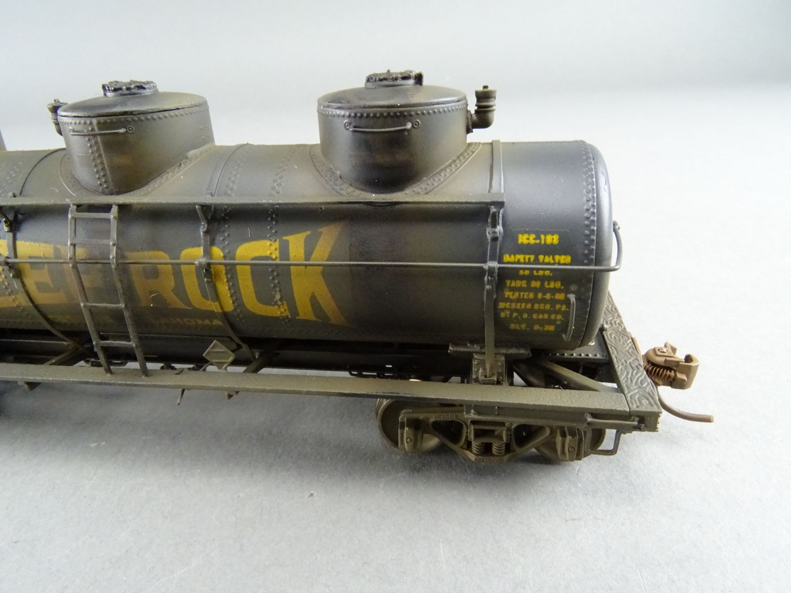 HO Brass Model - OMI 3132 8,000 Gallon DRX Deep Rock Triple Dome Tank ...