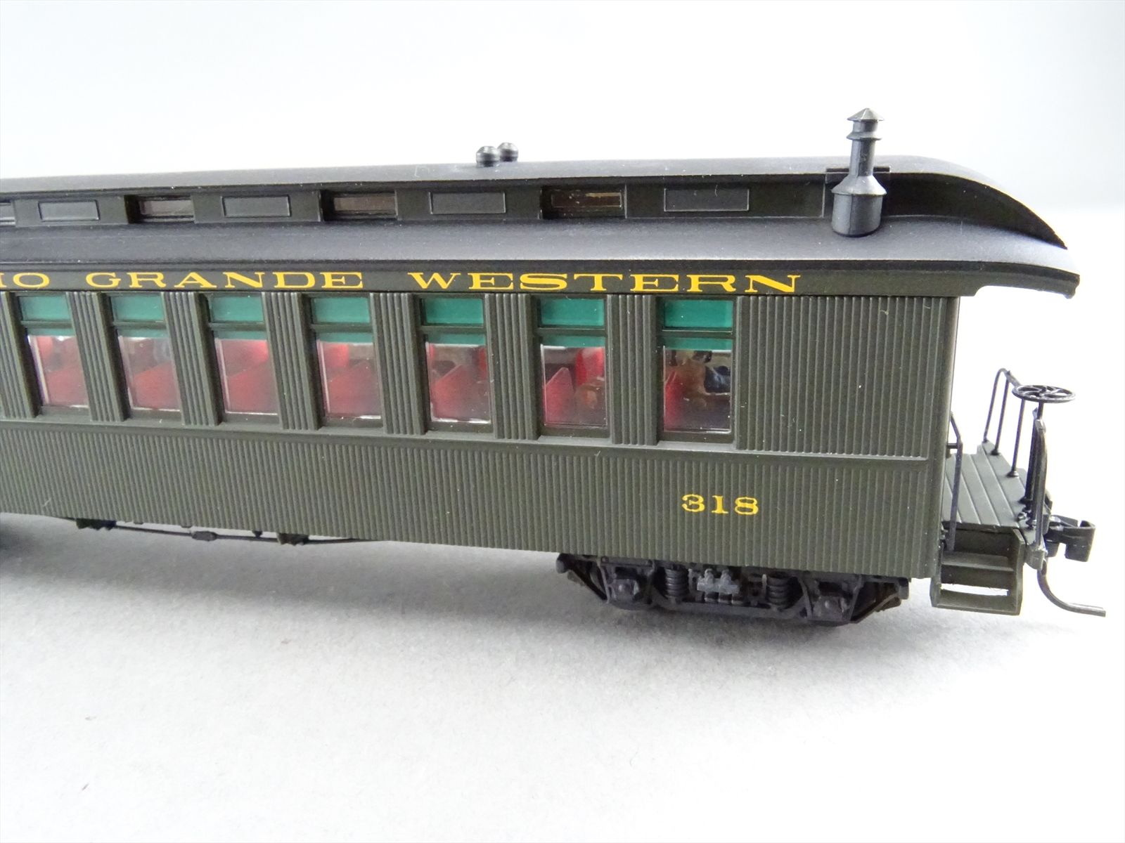 HOn3 Scale Model Passenger Car - Blackstone PN B350105 D&RGW #318 Open ...