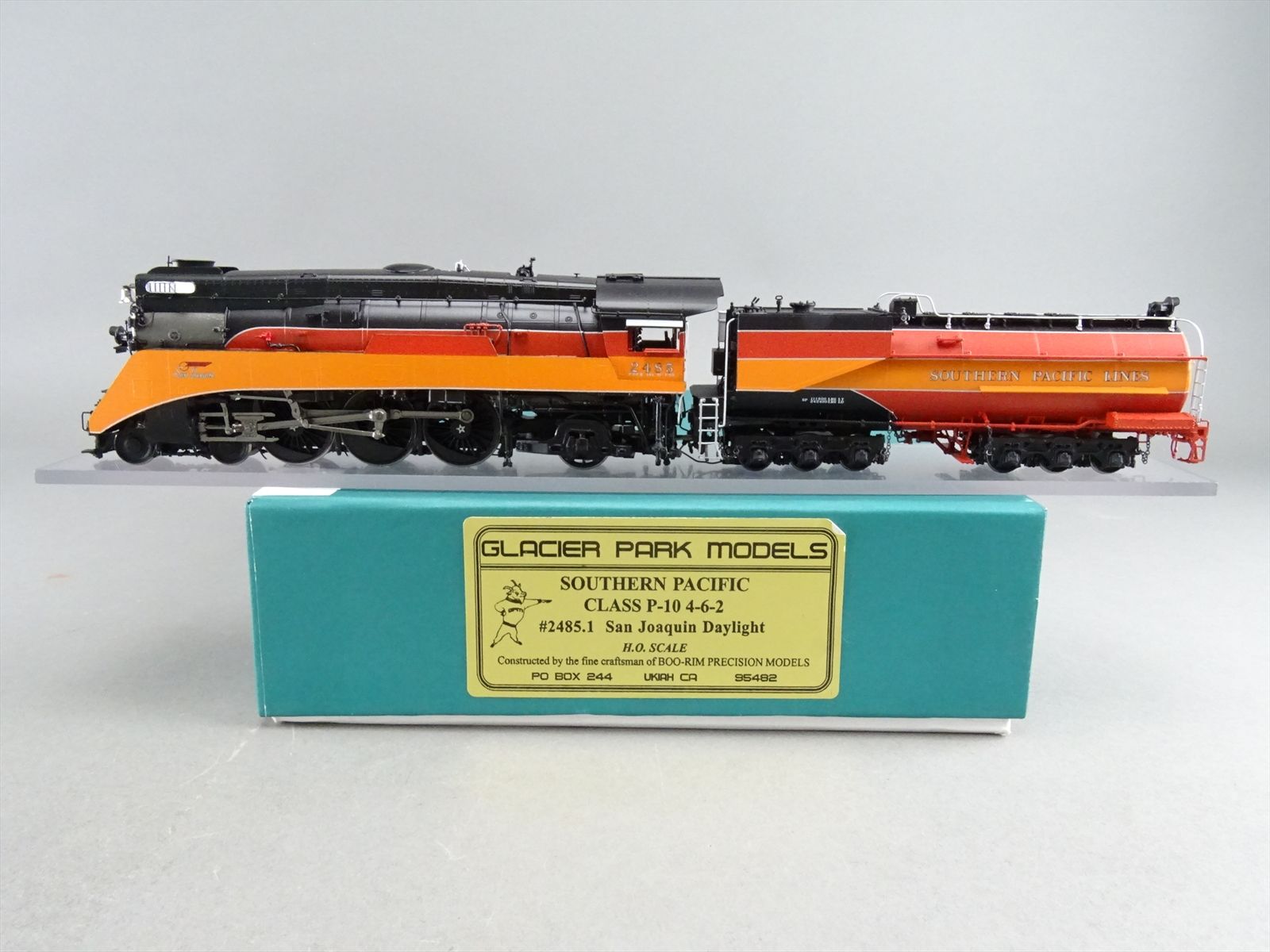 HO Brass Model - GPM 2485.1 SP Southern Pacific P-10 4-6-2 San Joaquin ...