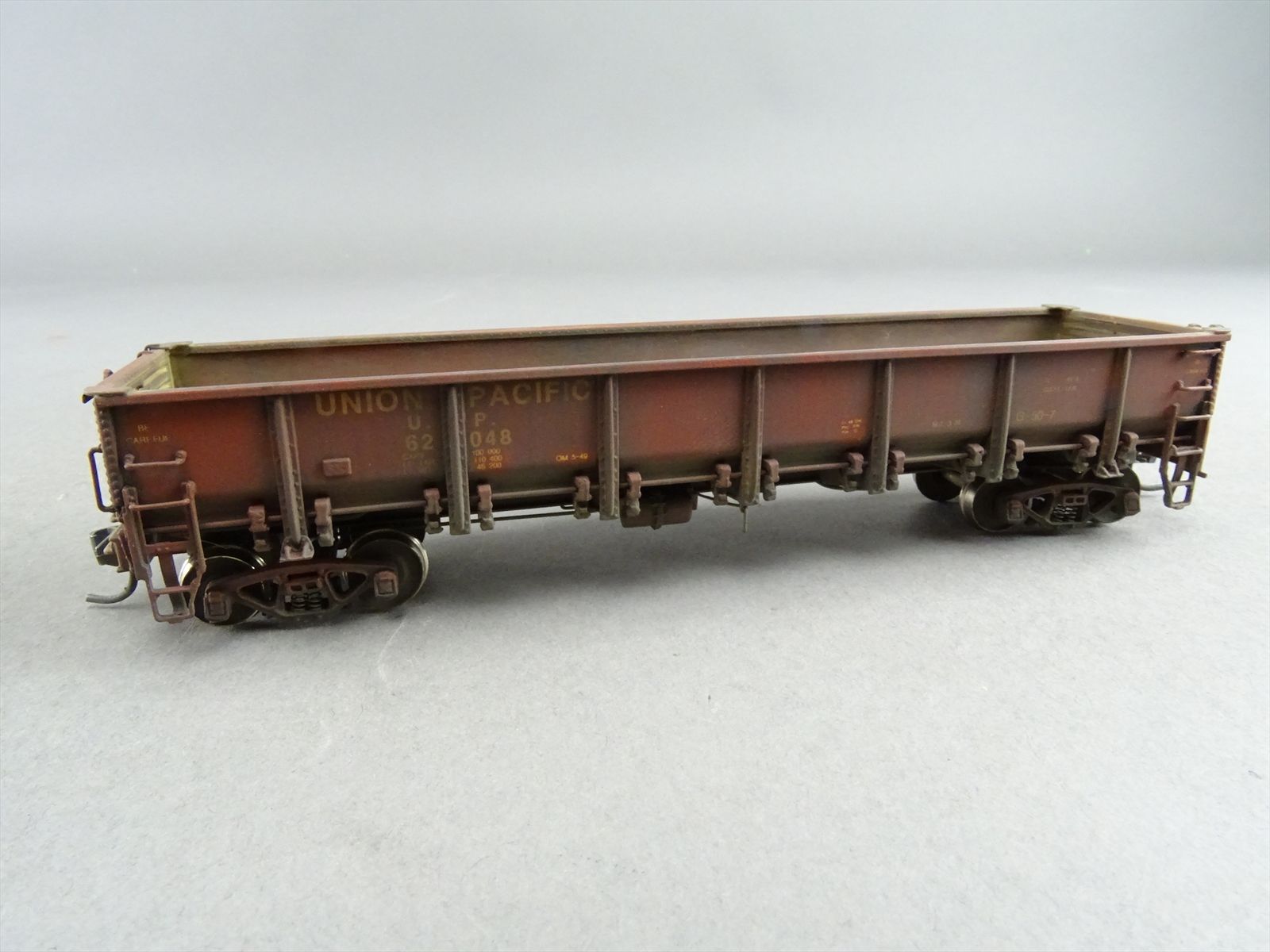 HO Brass Model - CIL 2251.1 UP Union Pacific Class G 50-7 Drop Bottom ...