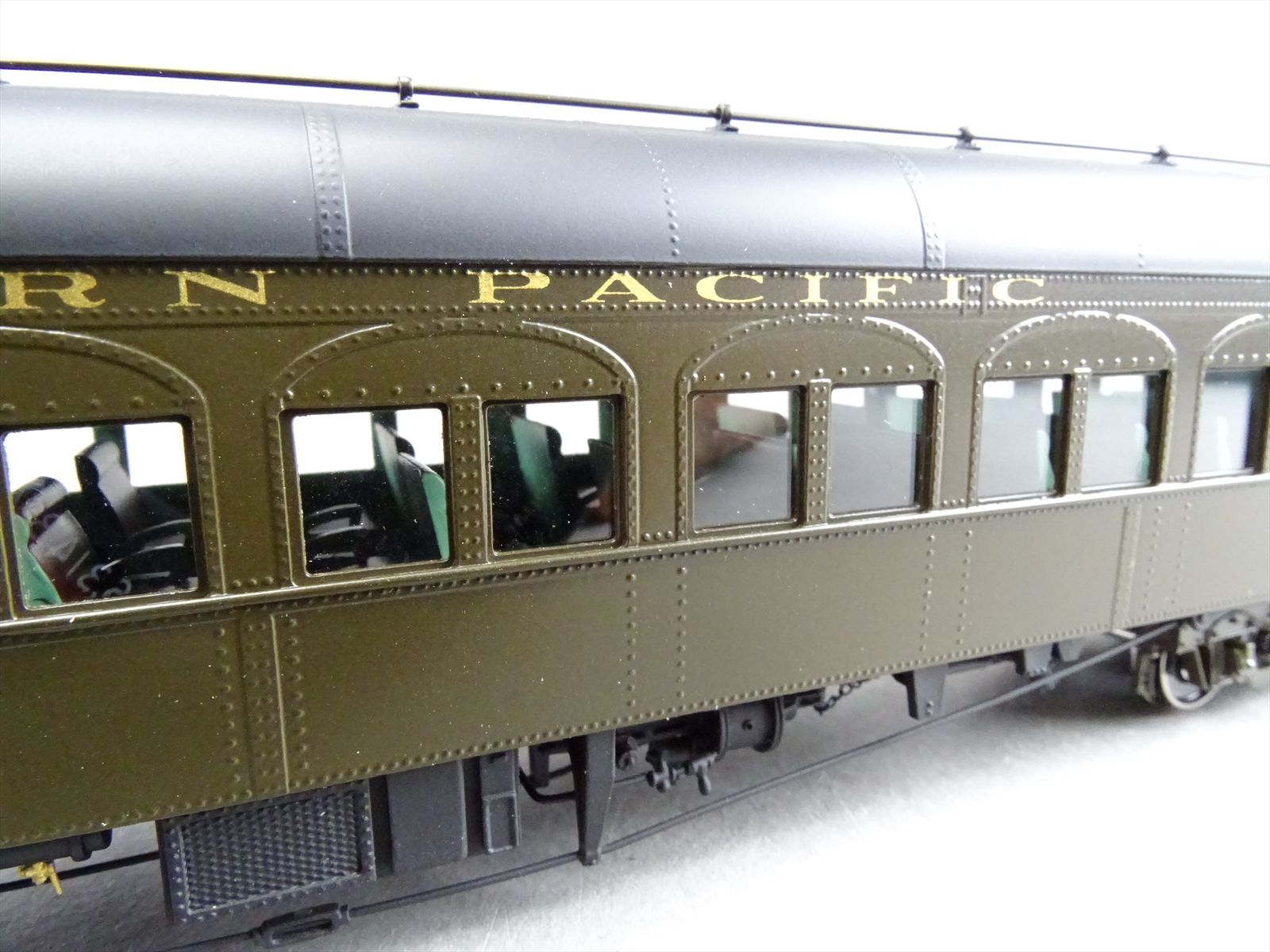 HO Brass Model - W&R NP Northern Pacific Coach Pullman Green #1257 - F ...