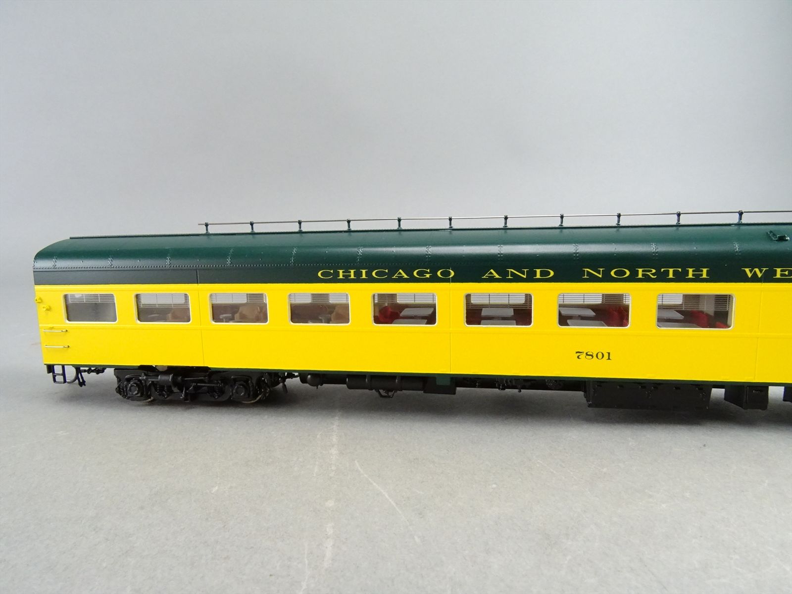 HO Brass Model - TCY 1385.6 C&NW Chicago & Northwestern LW ACF Lounge ...